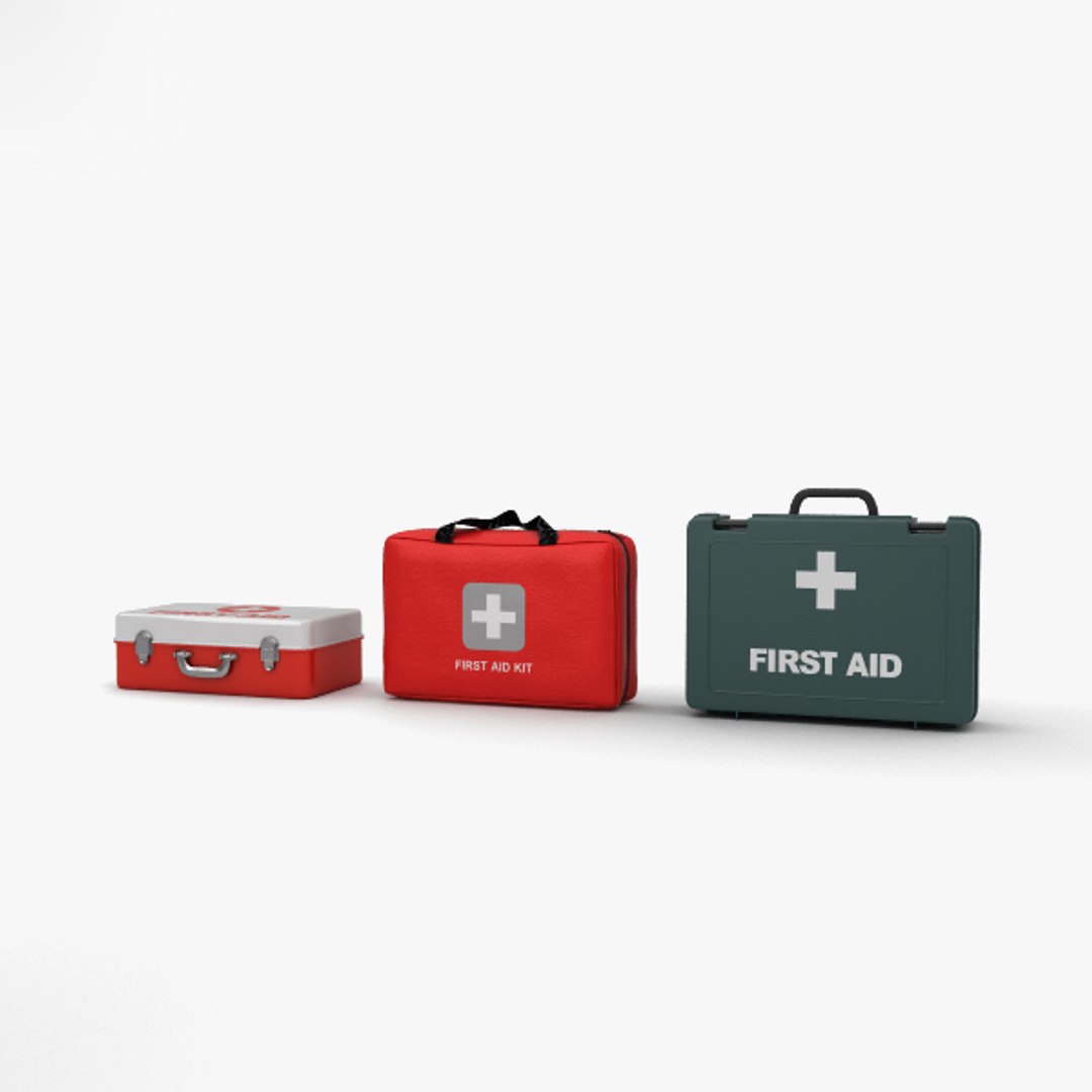 Aid kit 3D model - TurboSquid 1396716