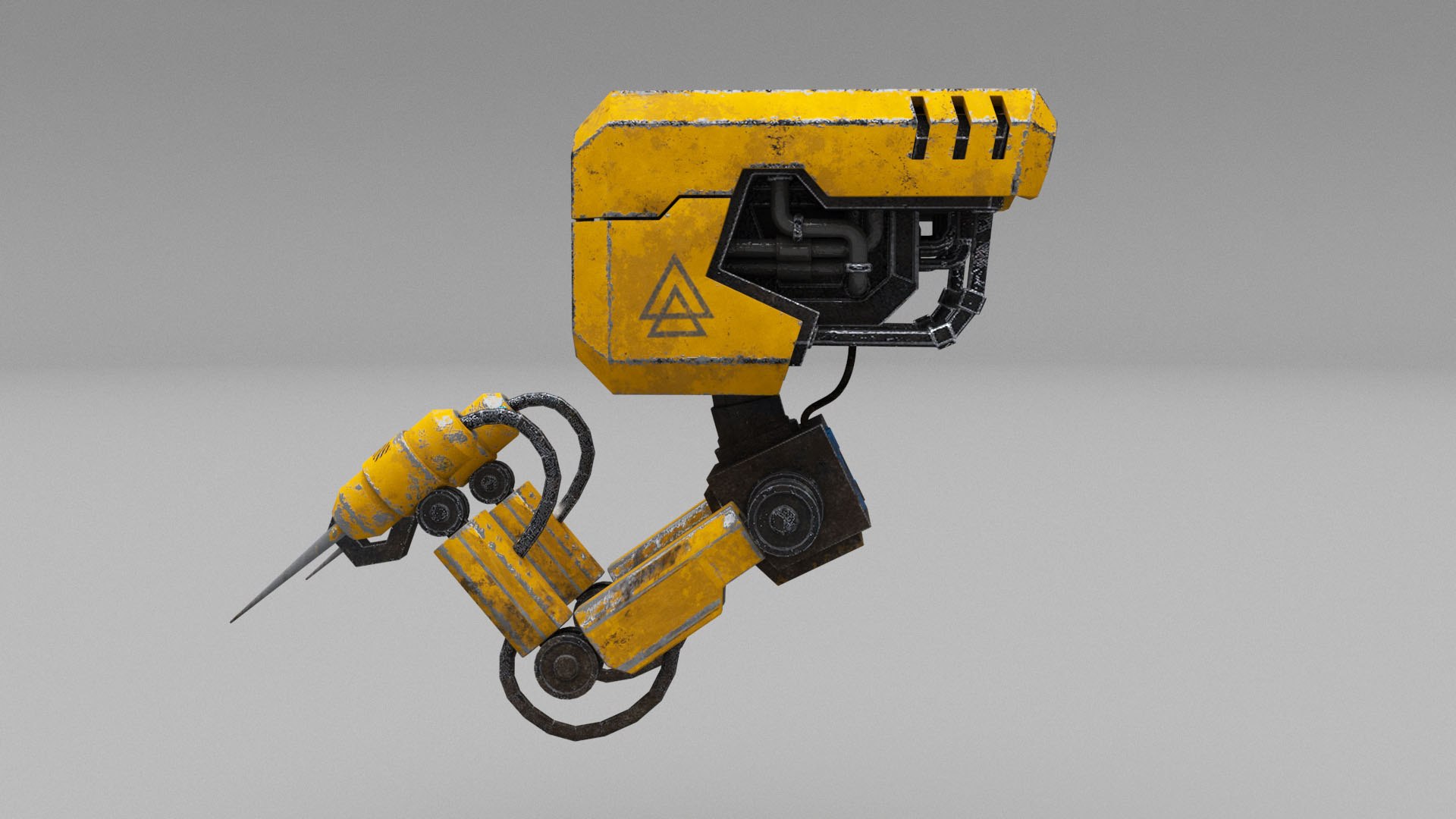 Flying Robot 2017 3D Model - TurboSquid 1916189