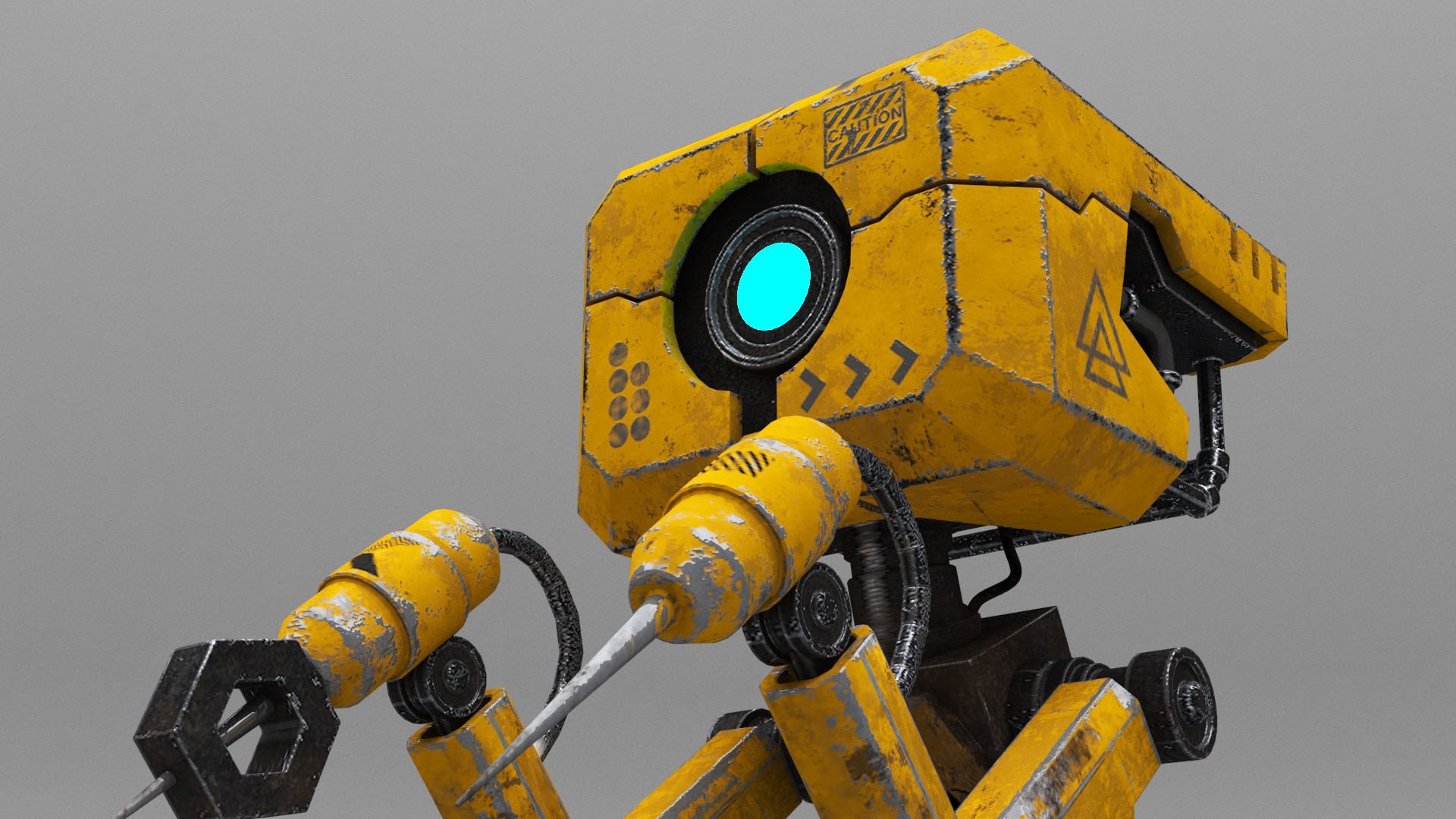Flying Robot 2017 3D Model - TurboSquid 1916189