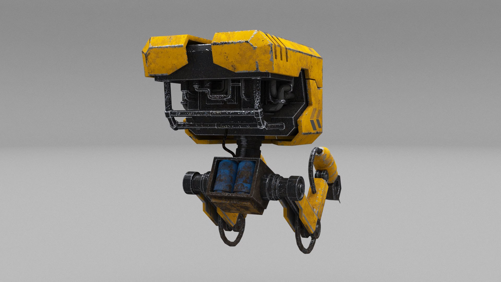 Flying Robot 2017 3D Model - TurboSquid 1916189