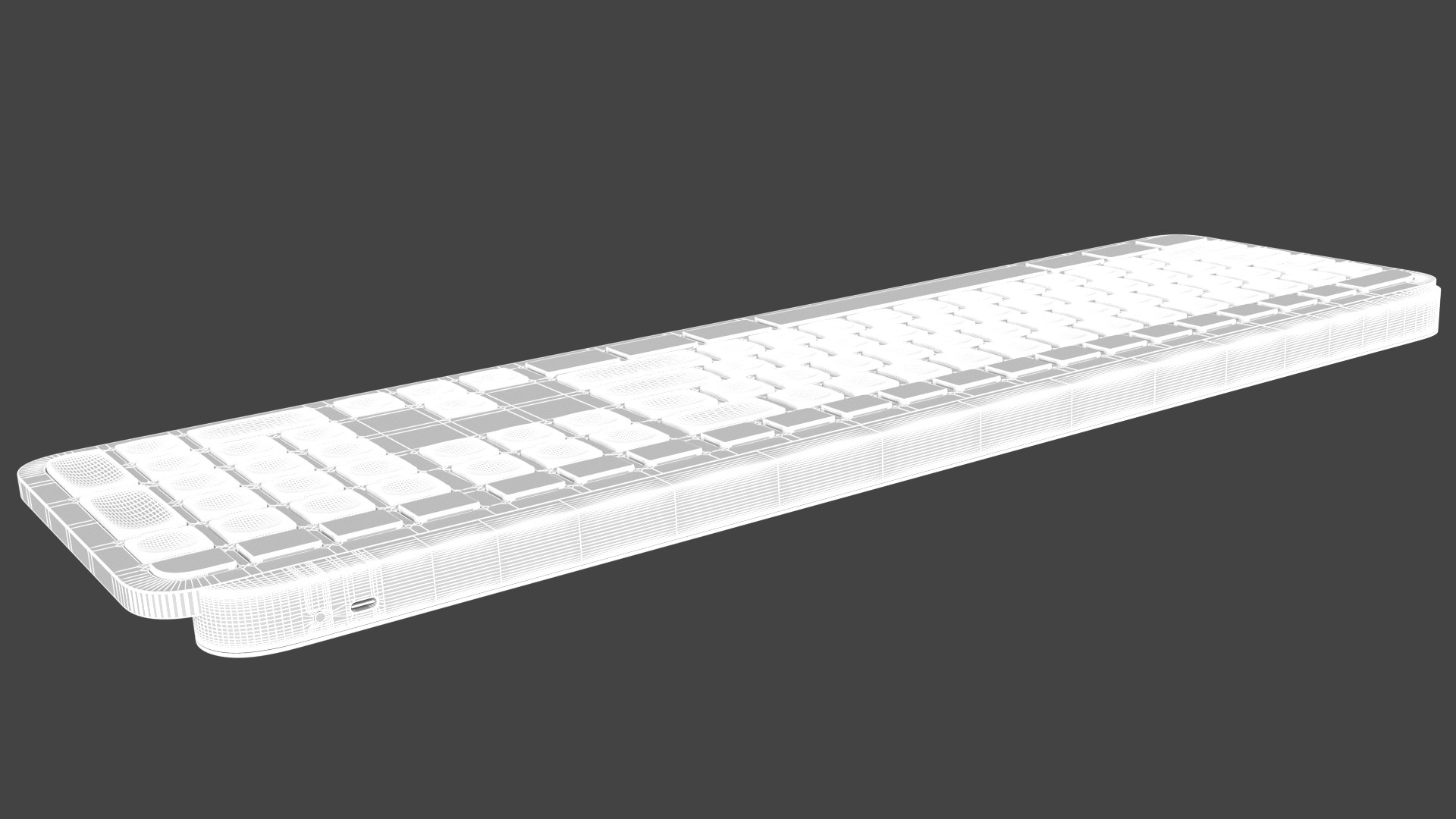 Logitech Mx Keys Keyboard 3D Model - TurboSquid 1535932