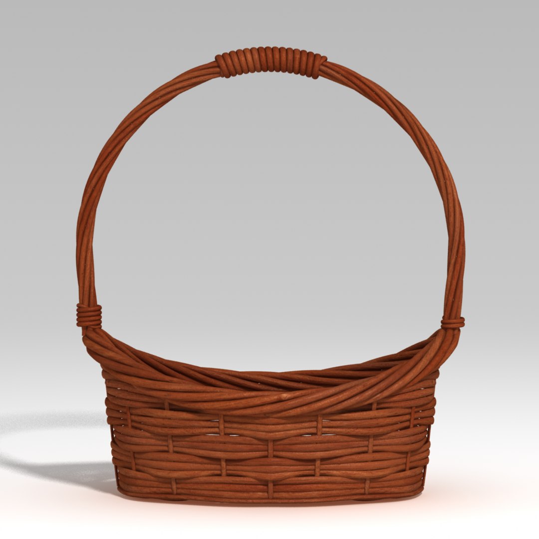 Basket Bask Bas 3d Model