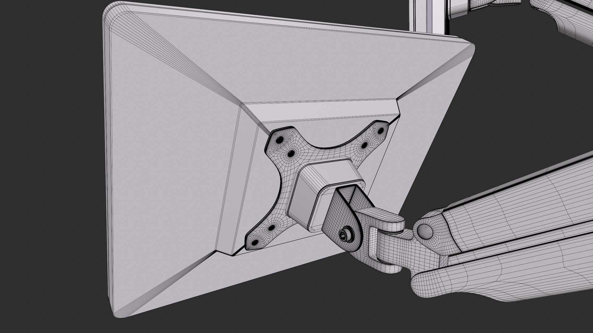 Monitor Holder 3D Model - TurboSquid 1669997