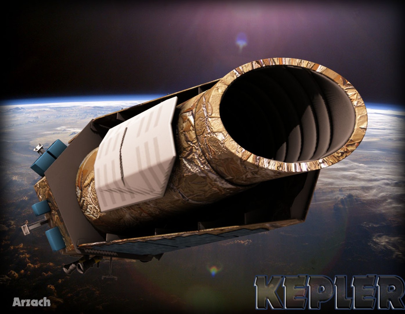Nasa Space Kepler 3ds