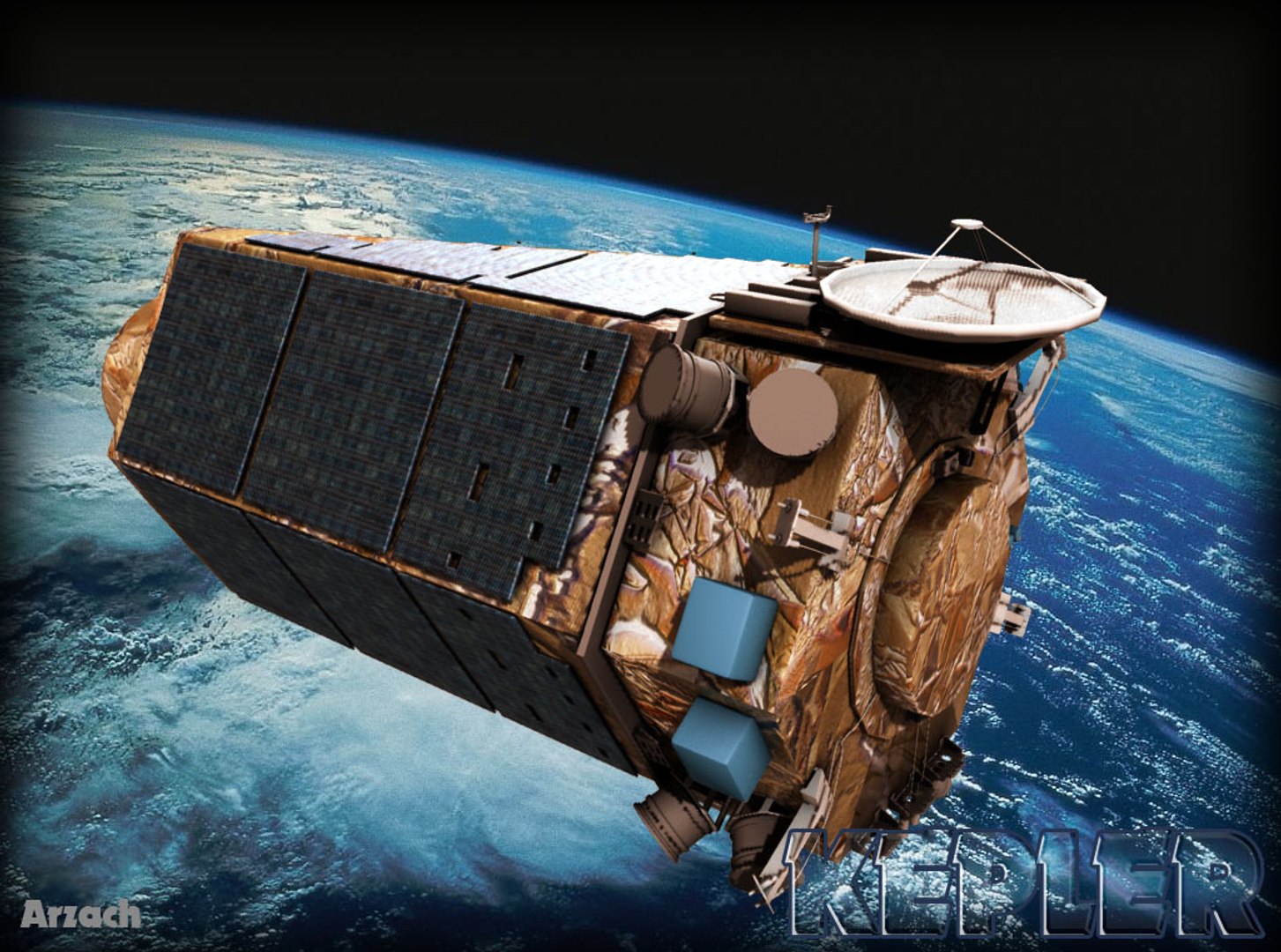 Nasa Space Kepler 3ds