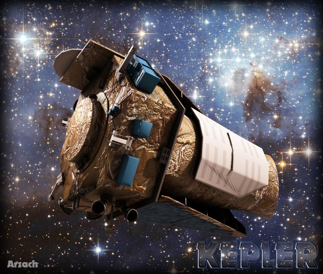 Nasa Space Kepler 3ds