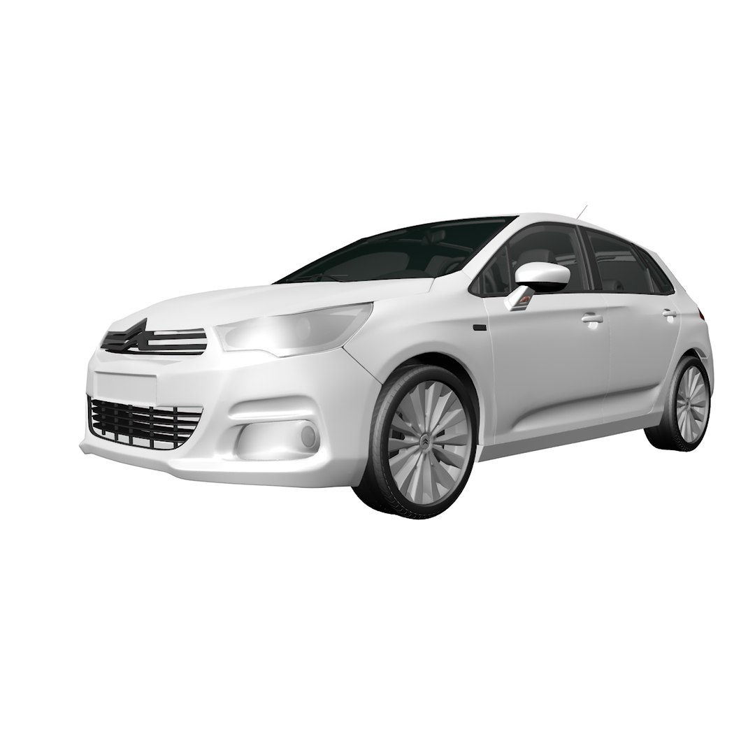 3D Citroen C4 - 2011 - TurboSquid 2138317