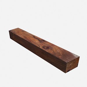 3d Wooden Board Wood Model