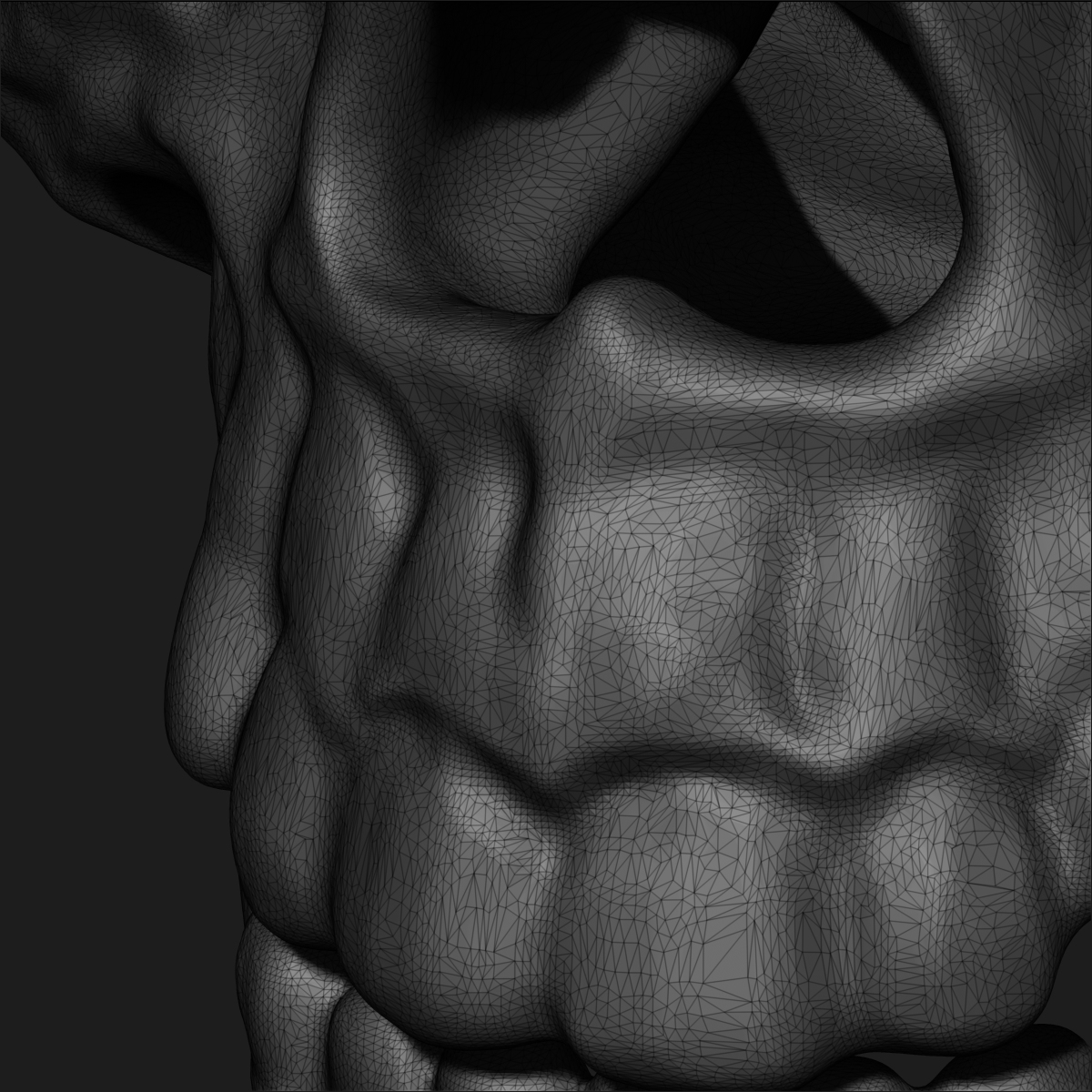 skull printing obj