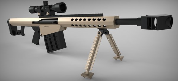 barrett m95 3d 3dm