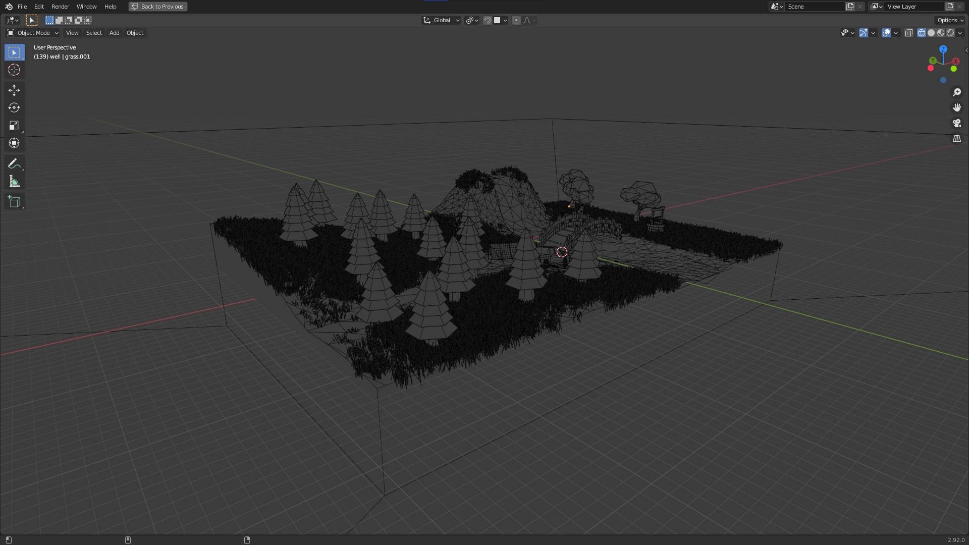 Low poly stylized scene environment 3D model - TurboSquid 1744852