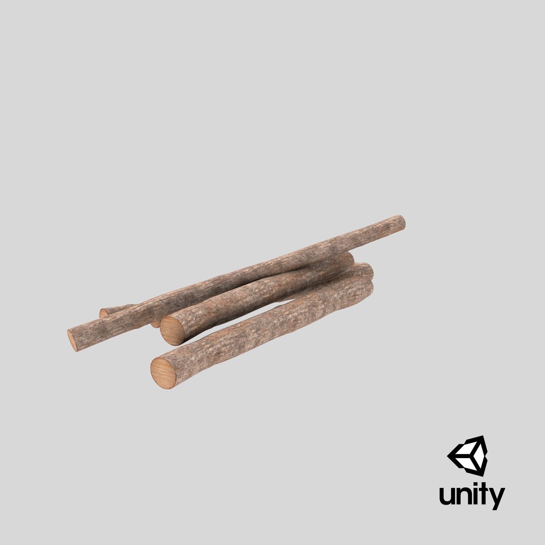 Log Pile Small Medium and Large 01 3D model - TurboSquid 2035375