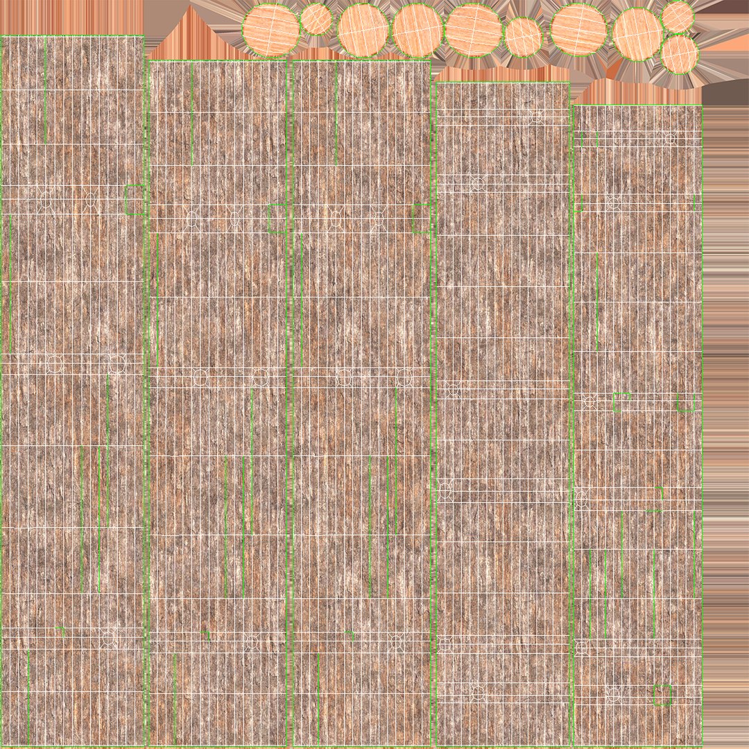 Log Pile Small Medium and Large 01 3D model - TurboSquid 2035375