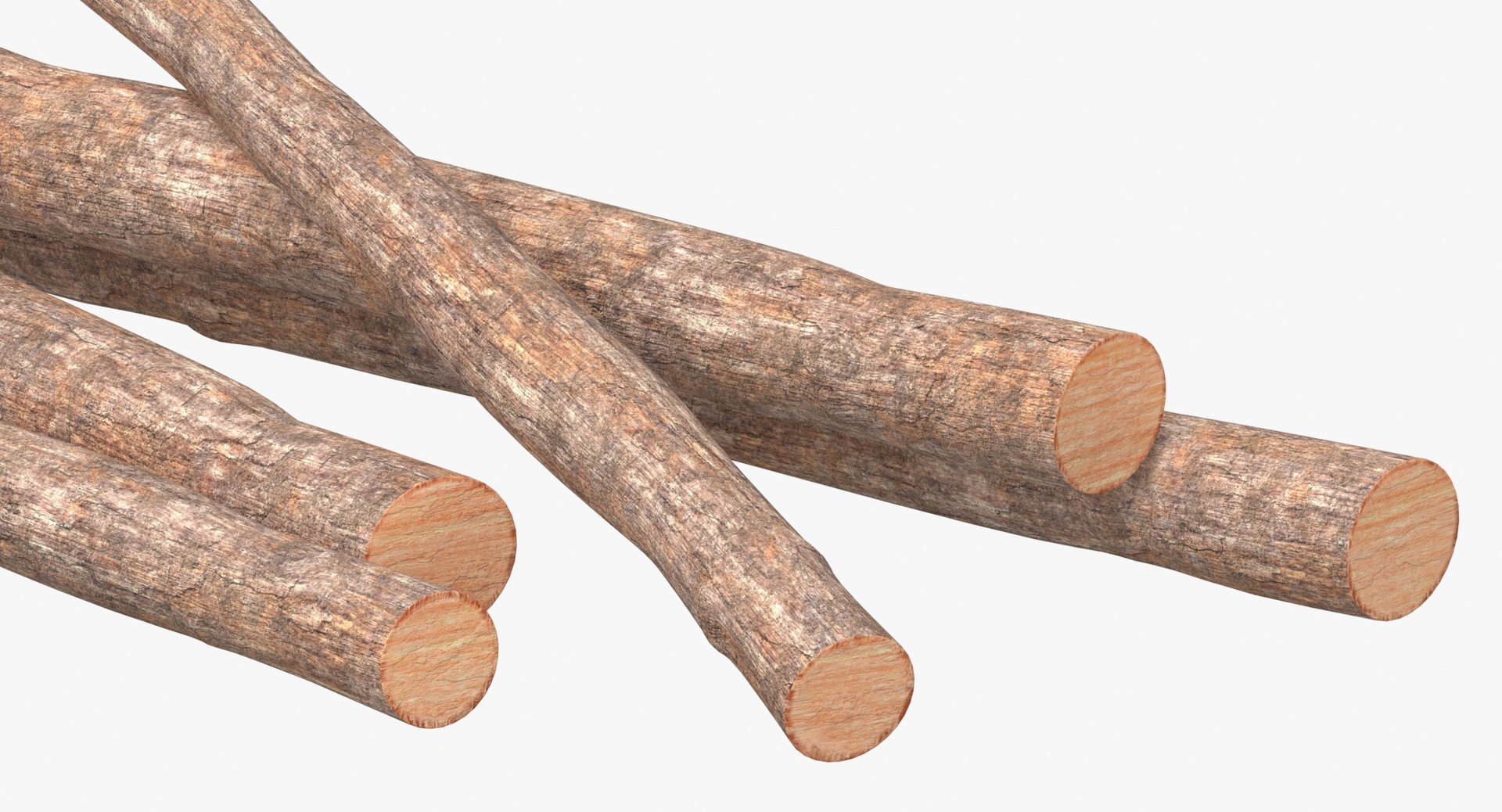 Log Pile Small Medium and Large 01 3D model - TurboSquid 2035375