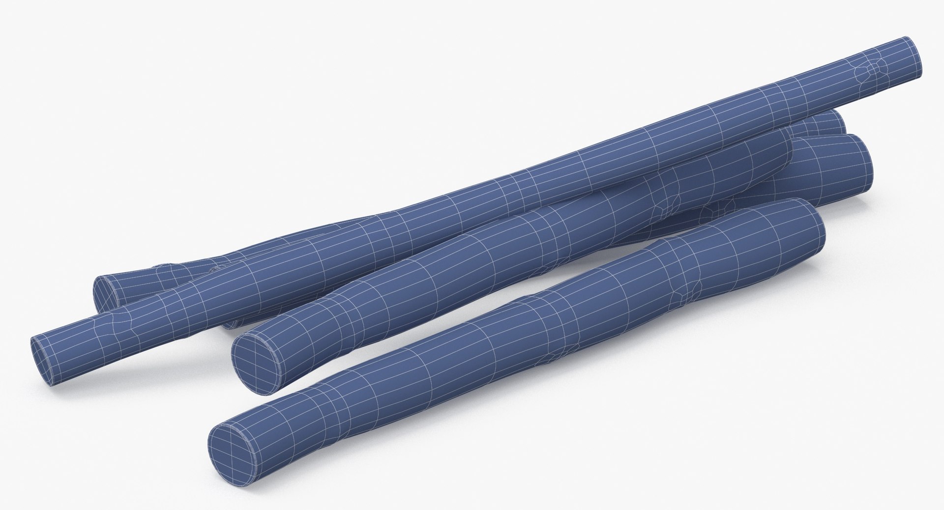 Log Pile Small Medium and Large 01 3D model - TurboSquid 2035375