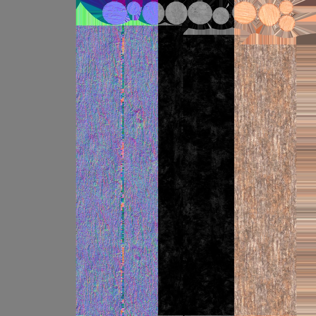 Log Pile Small Medium and Large 01 3D model - TurboSquid 2035375