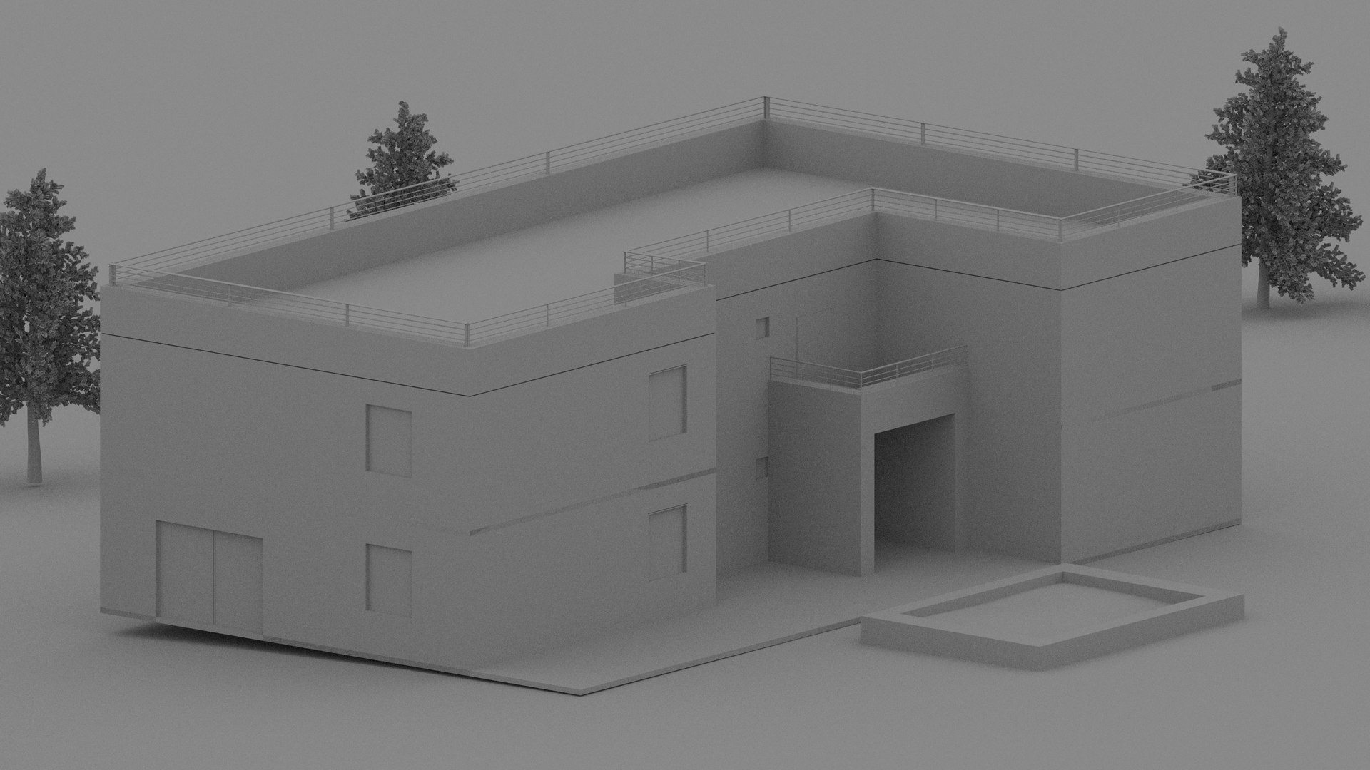 3D House Project Interior And Exterior - TurboSquid 1946661