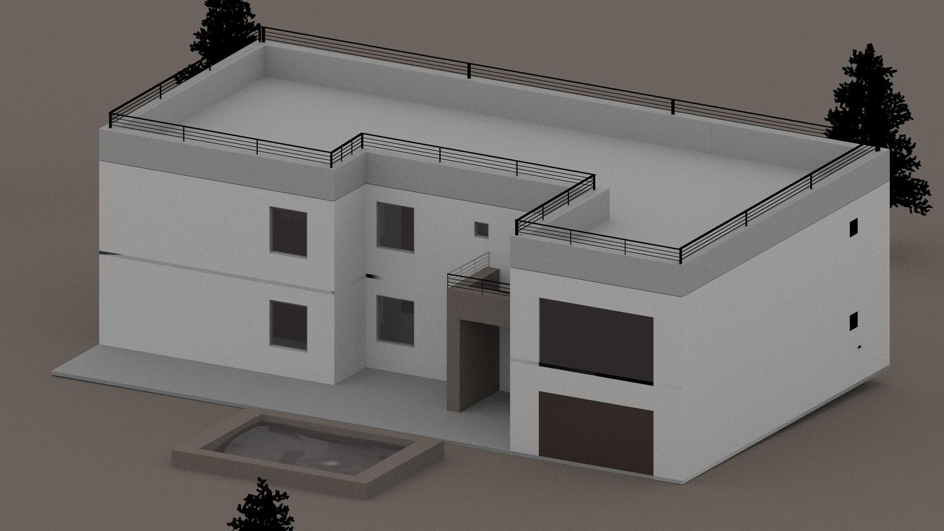 3D House Project Interior And Exterior - TurboSquid 1946661