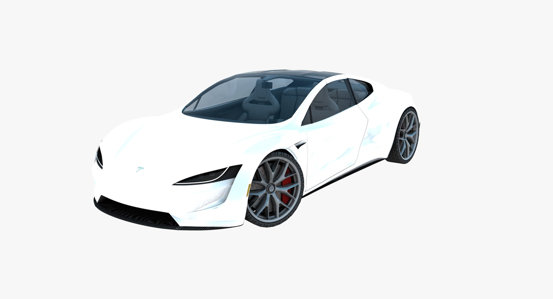 Tesla Roadster White