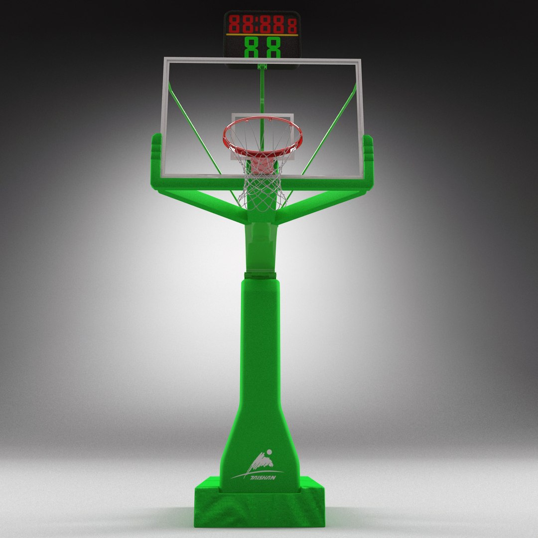 Basketball Rim V4 3d Model