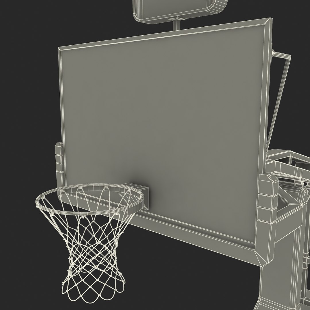 Basketball Rim V4 3d Model