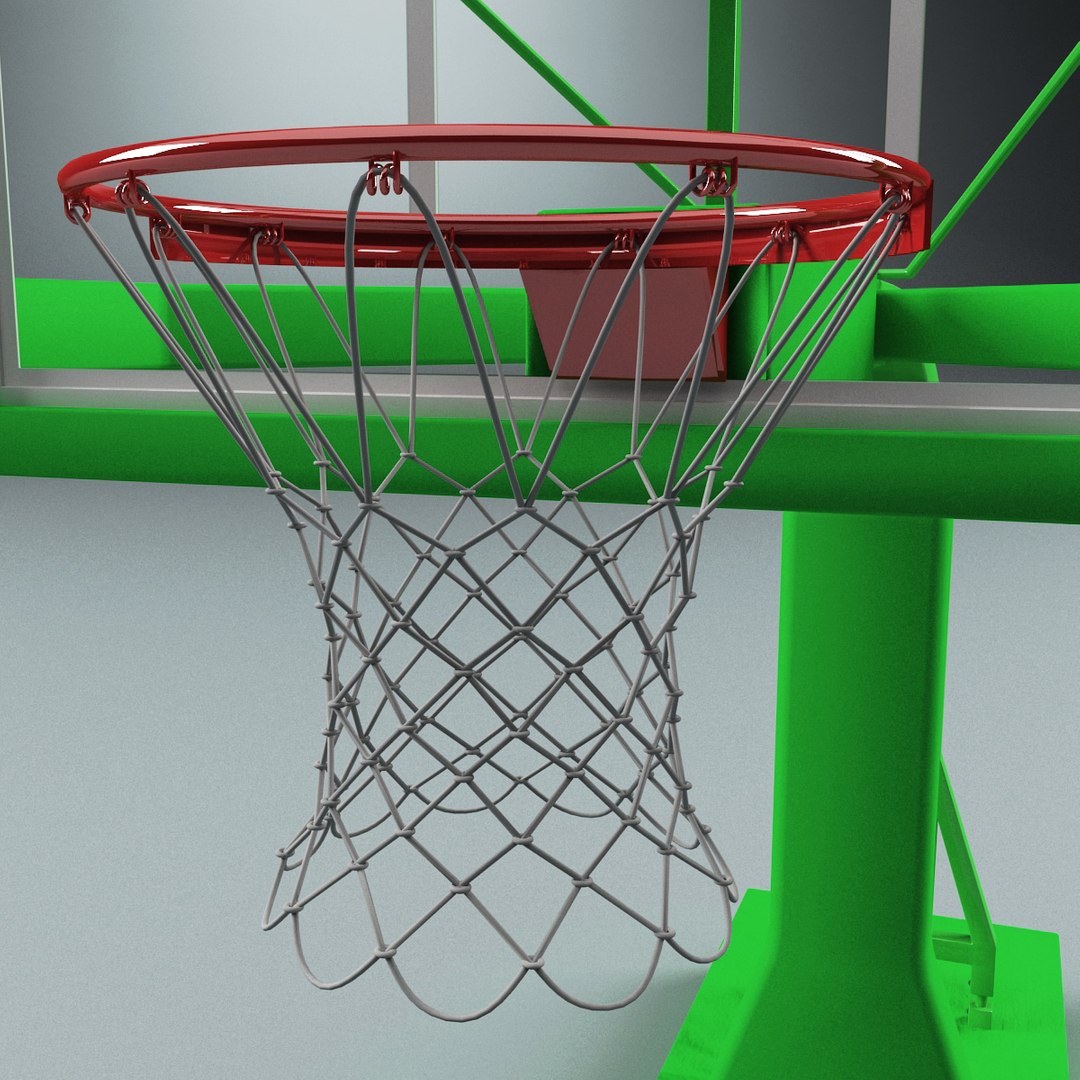 Basketball Rim V4 3d Model