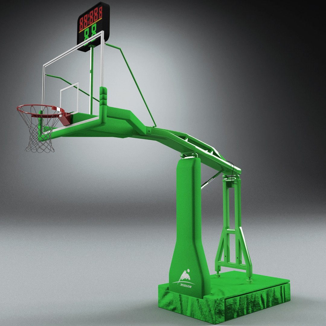 Basketball Rim V4 3d Model