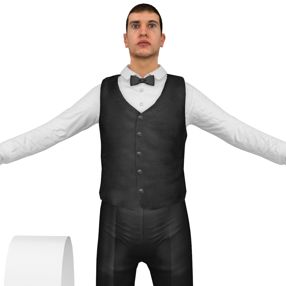 3D model waiter tray - TurboSquid 1314874