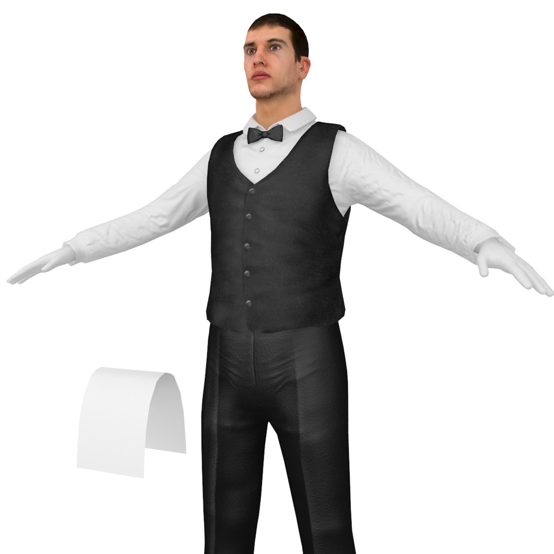 3D Model Waiter Tray - TurboSquid 1314874