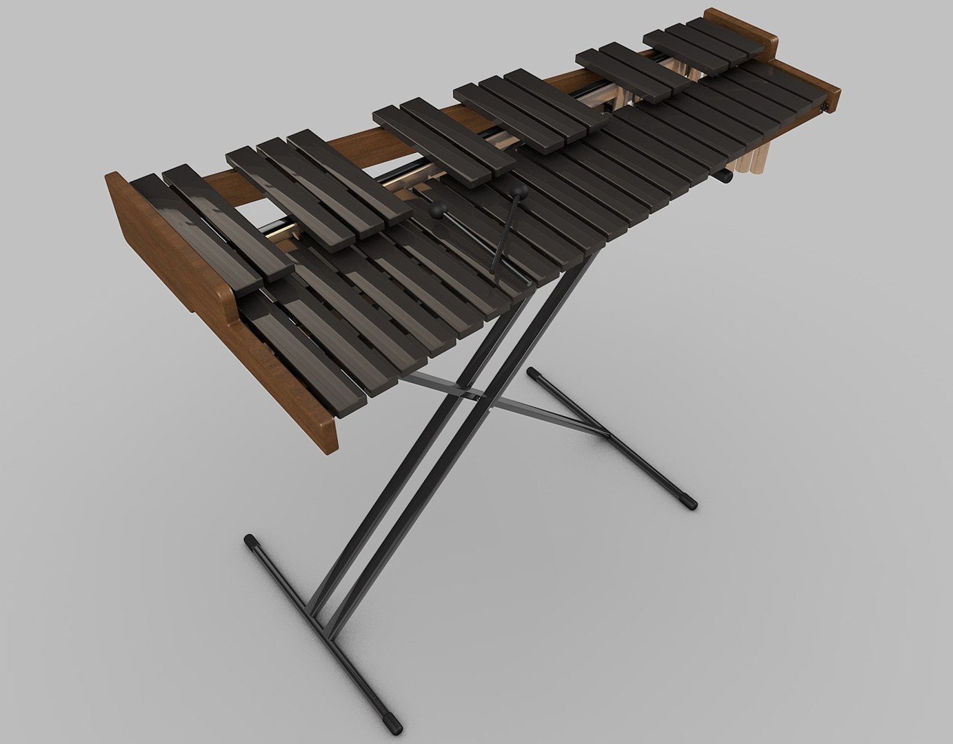 3d Xylophone Musical Instrument