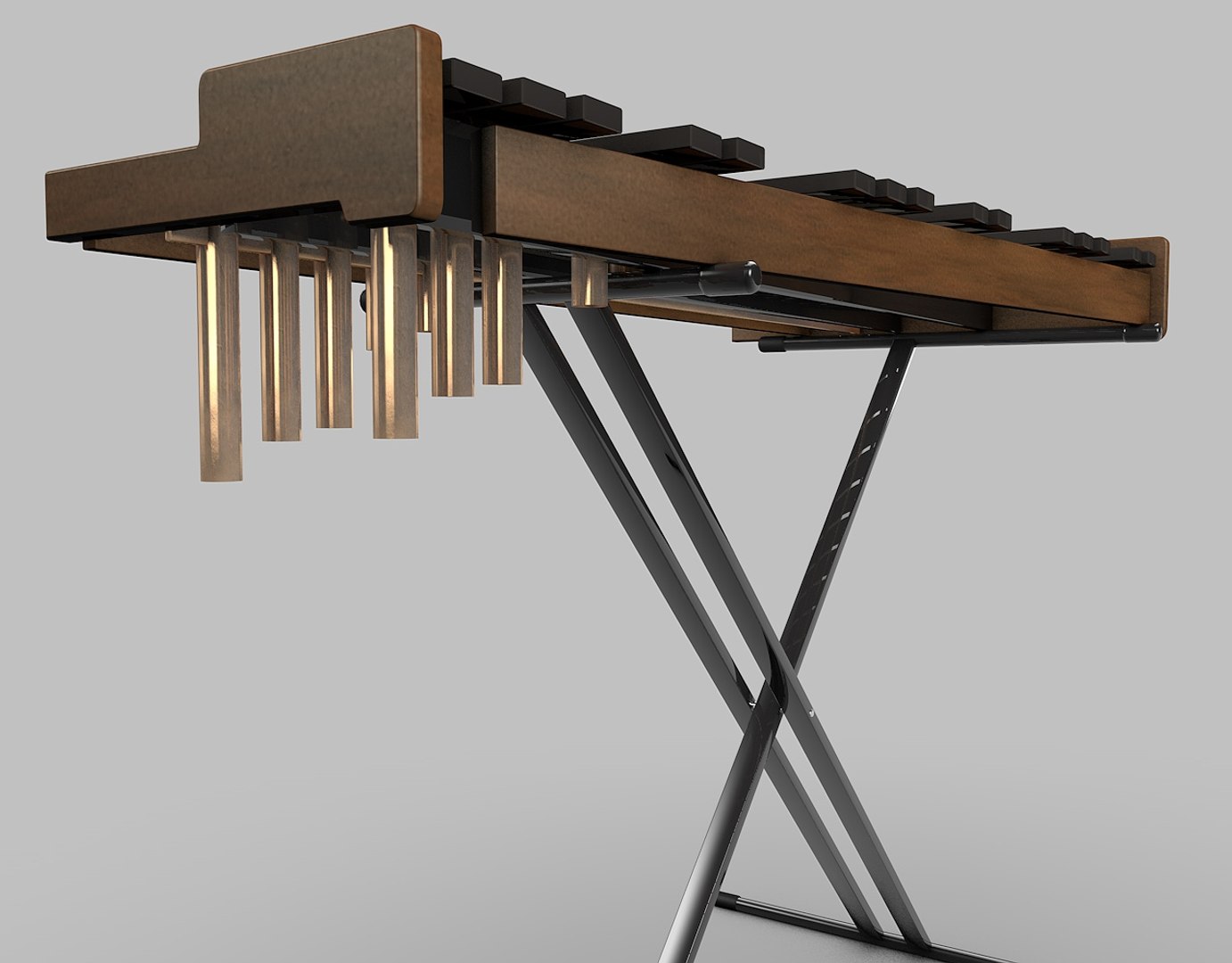 3d Xylophone Musical Instrument