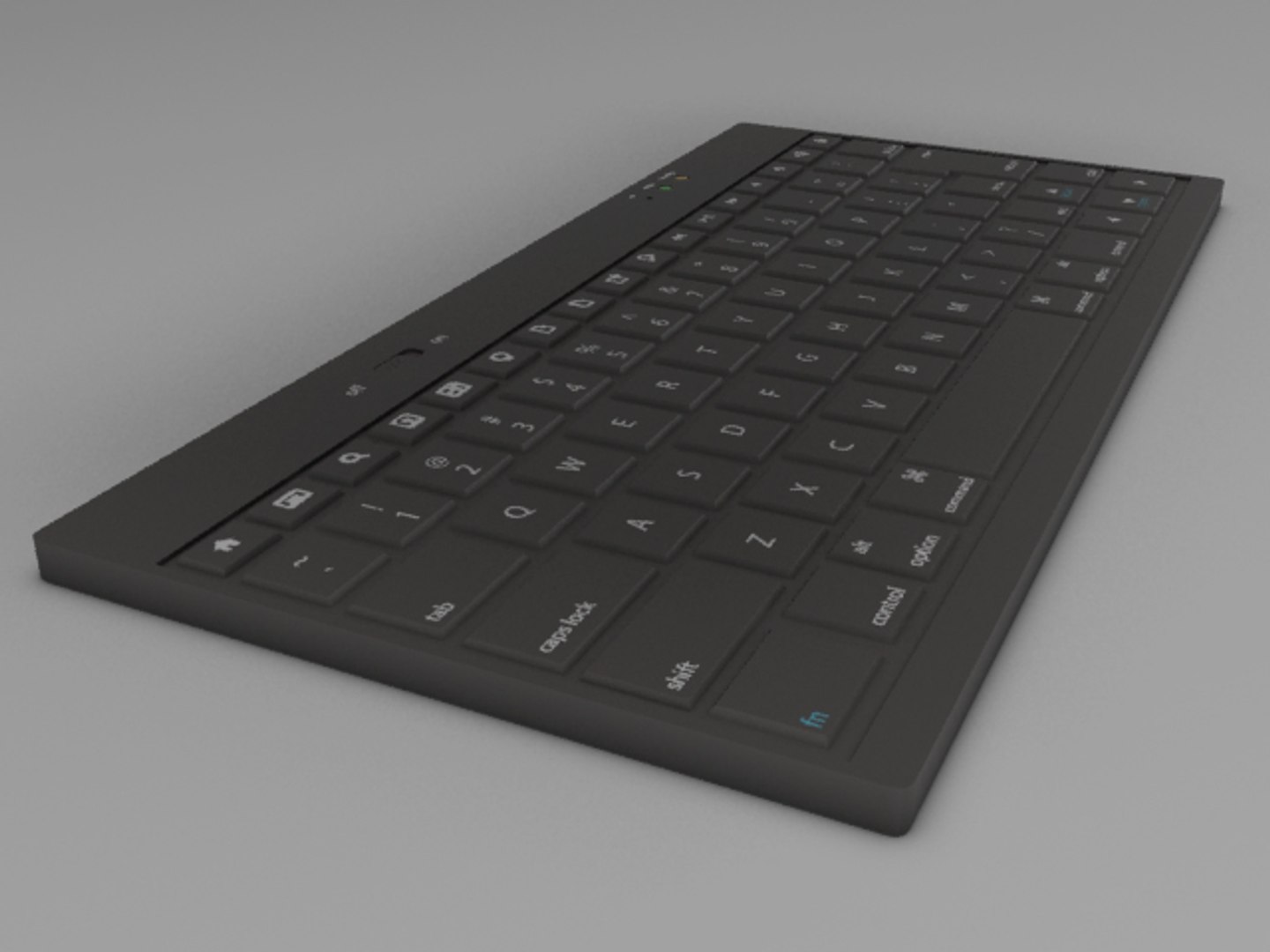 3d Wireless Bluetooth Keyboard Model