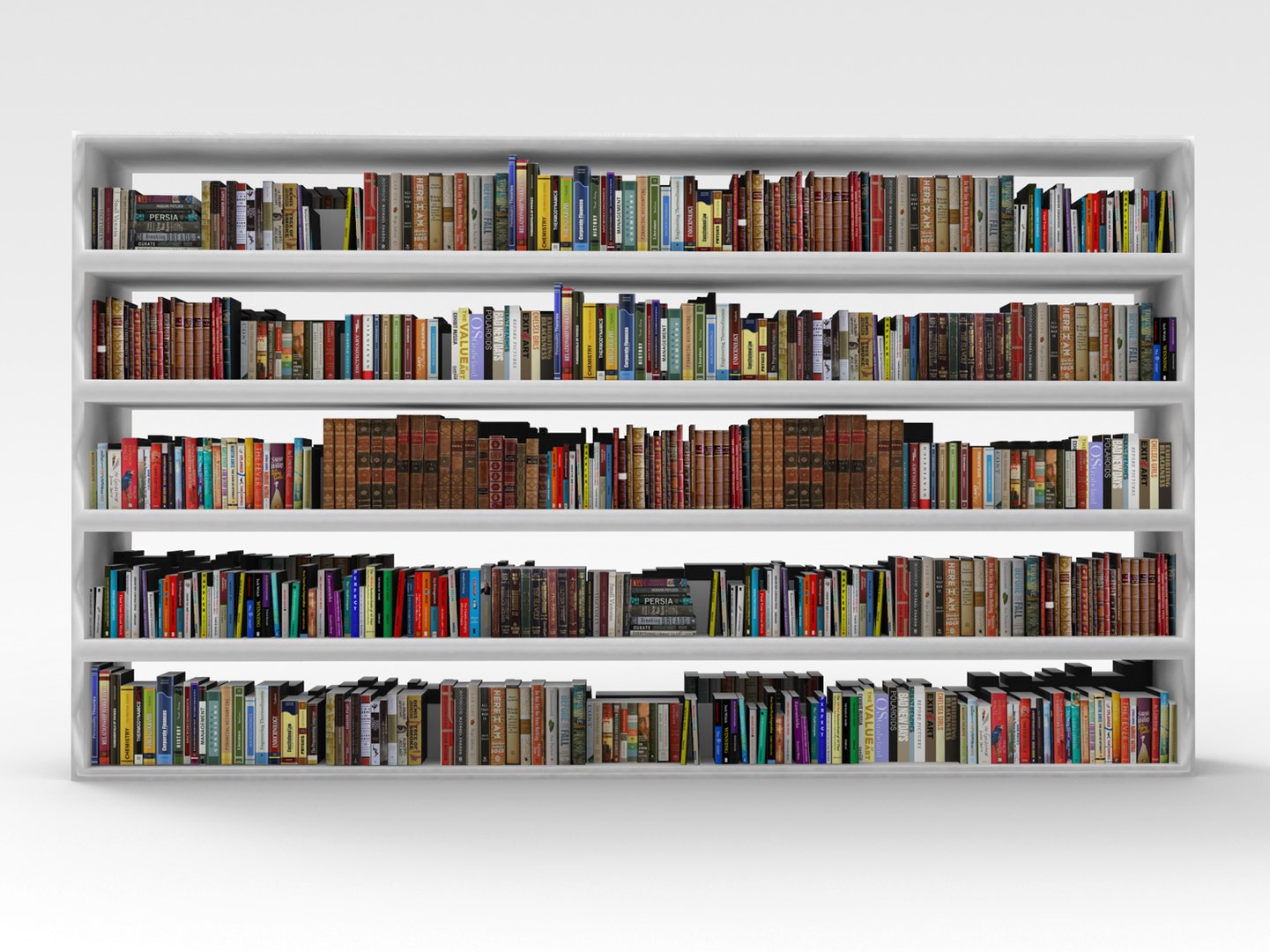 3D Model Book Rack - TurboSquid 1741719