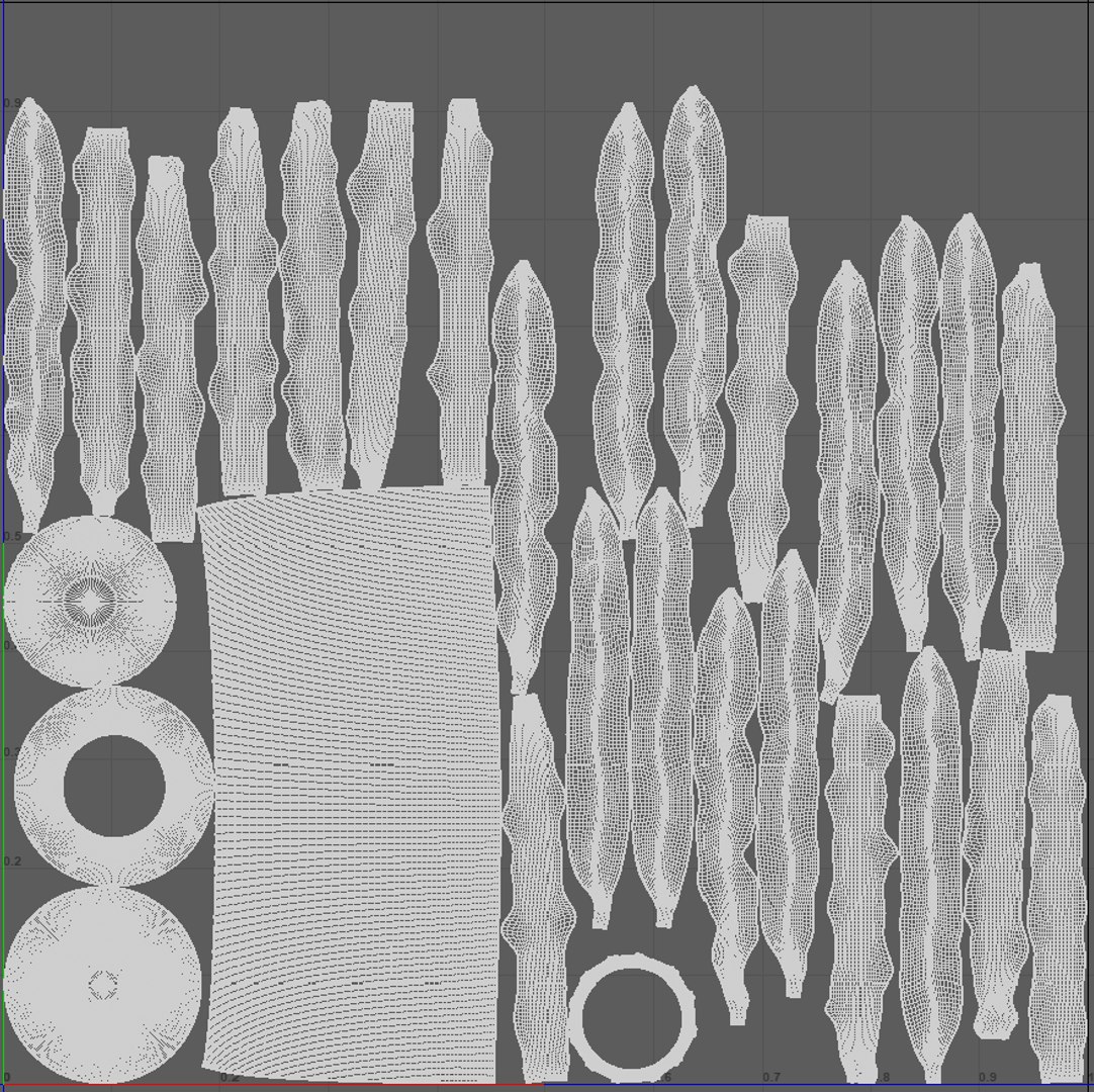 Elegant White Ceramic Vase Set With Vertical Wave Design 3D Model ...