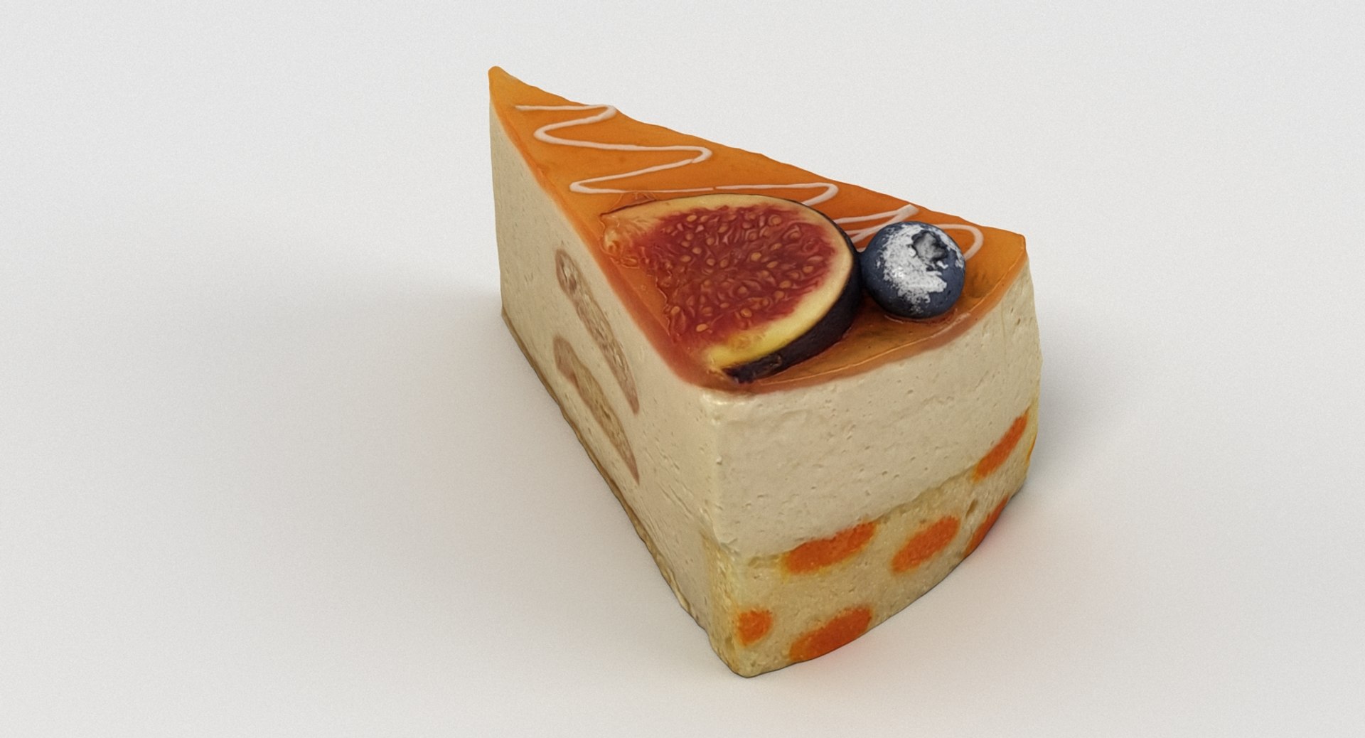 3D Cake Realistic Model - TurboSquid 1316177