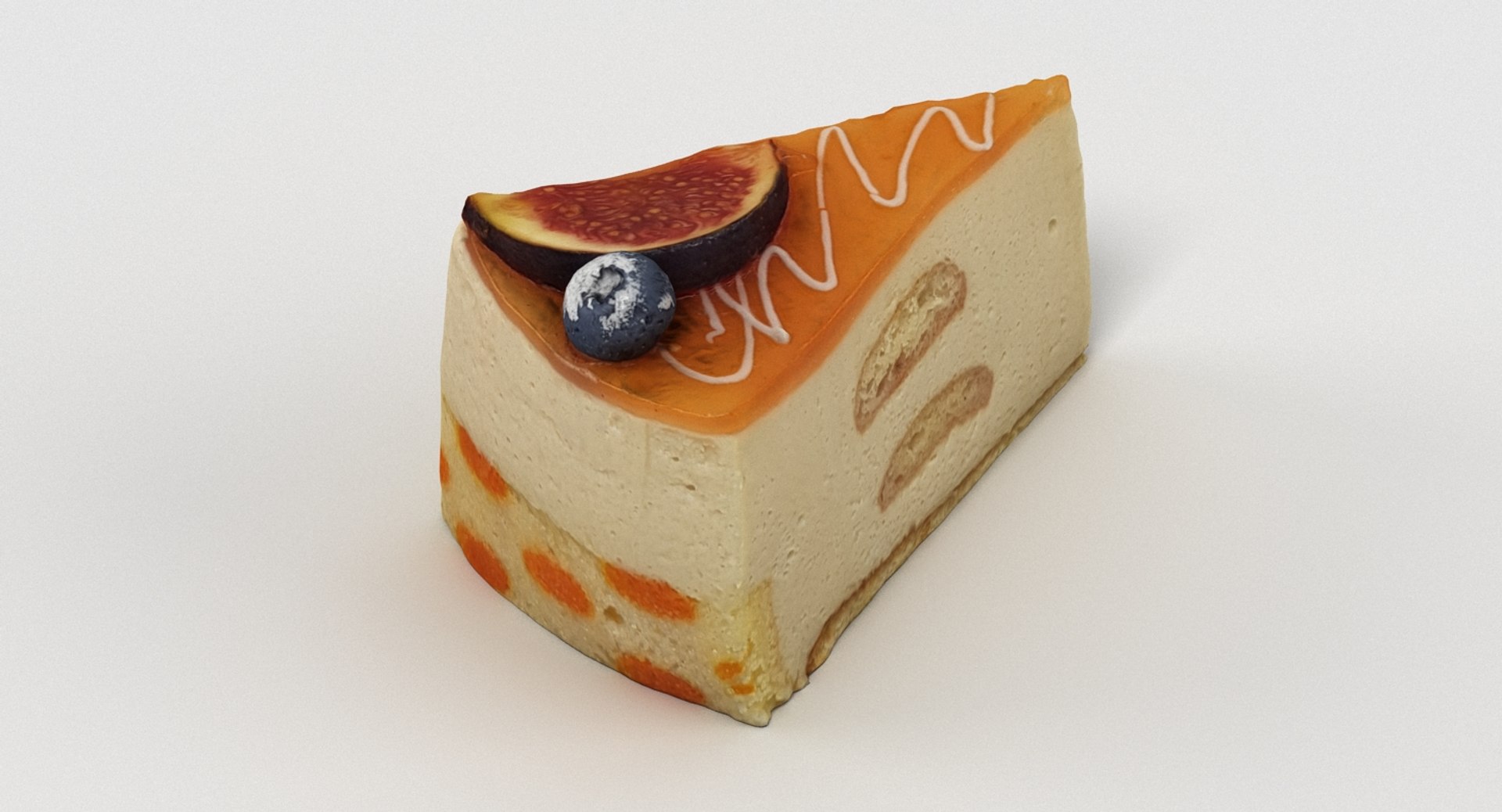 3D Cake Realistic Model - TurboSquid 1316177