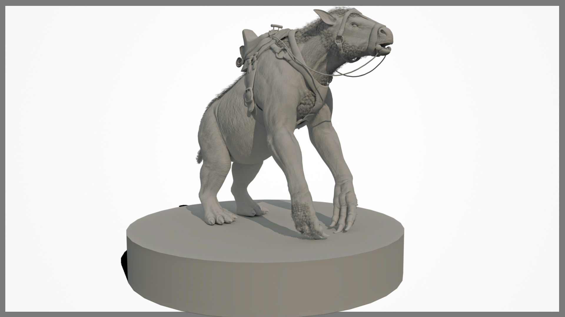 Chalicotherium 3D ART WORK Model Print Model - TurboSquid 2160309
