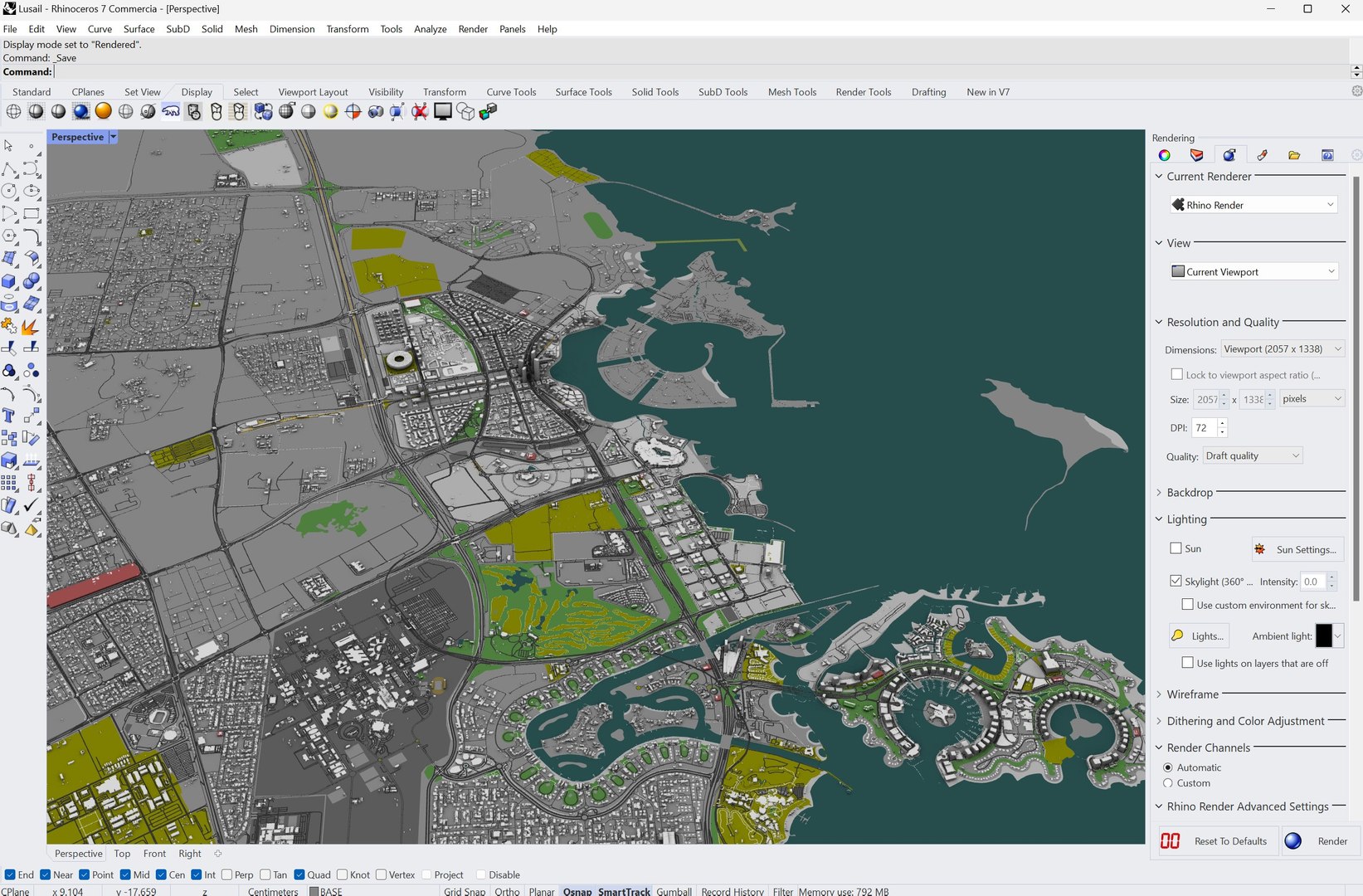 3D Lusail Qatar Model - TurboSquid 2042504
