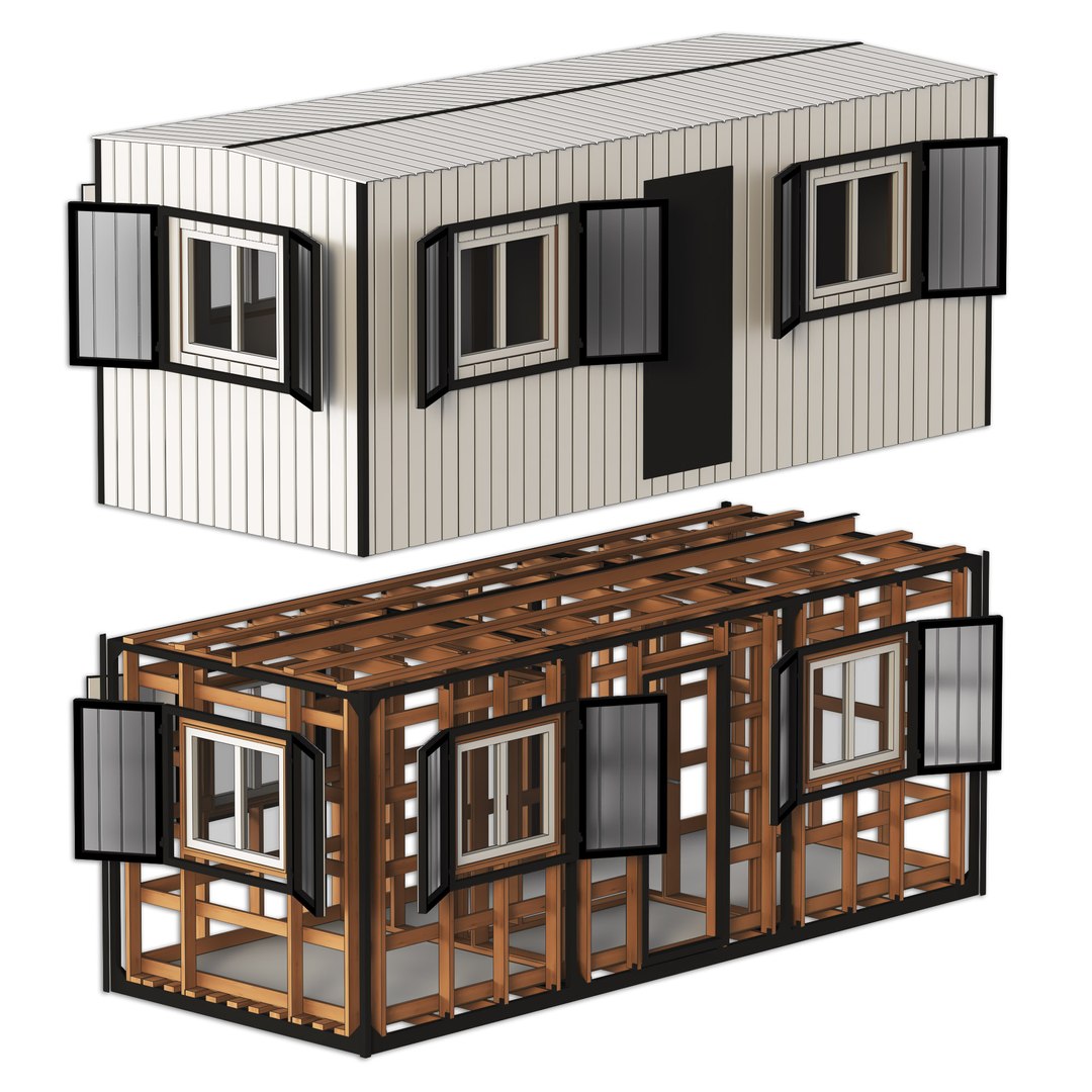 Change House N1 3D Model - TurboSquid 2124686