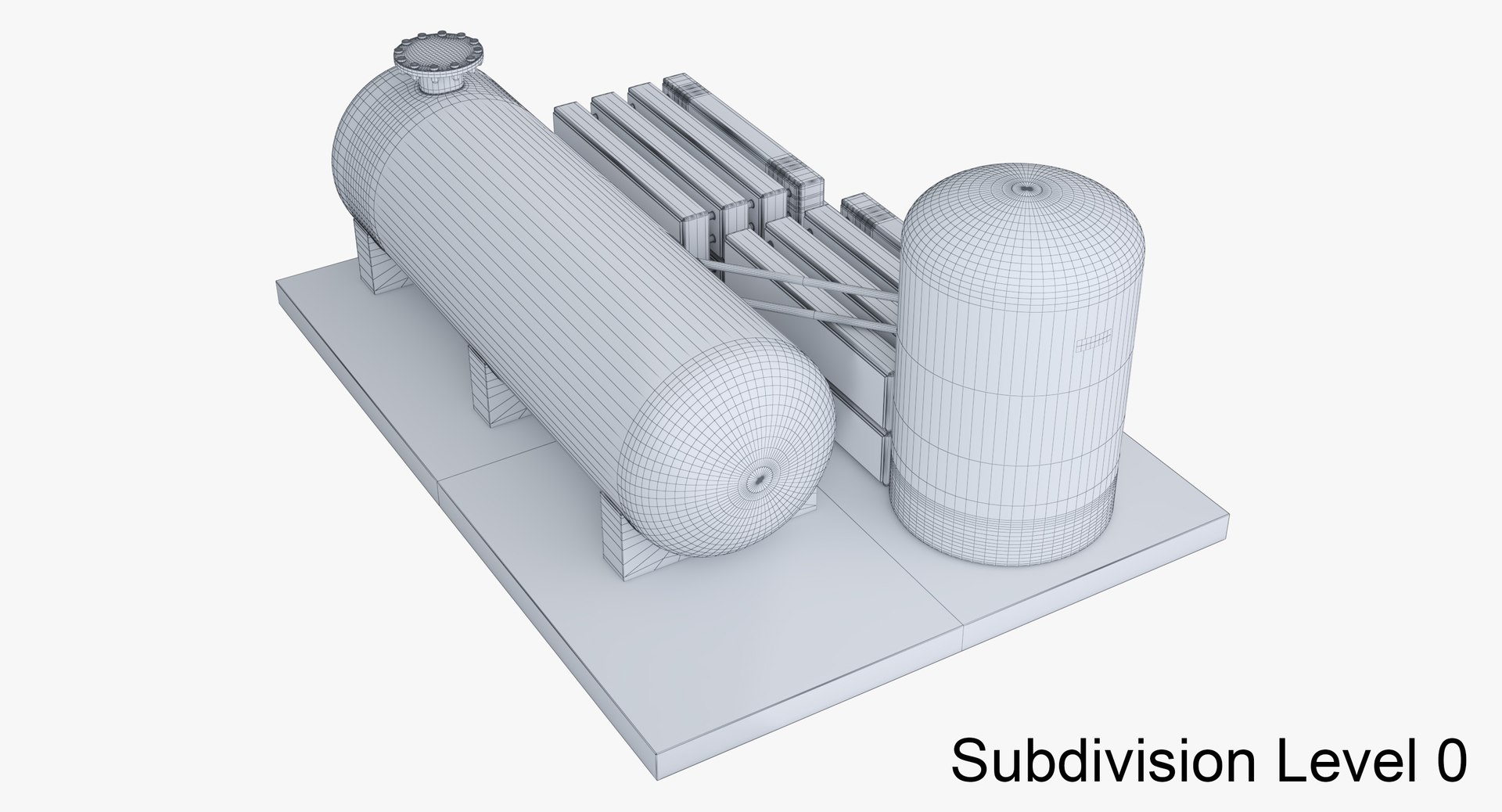 3D H2 Green Hydrogen Tank Station 3D - TurboSquid 2147107
