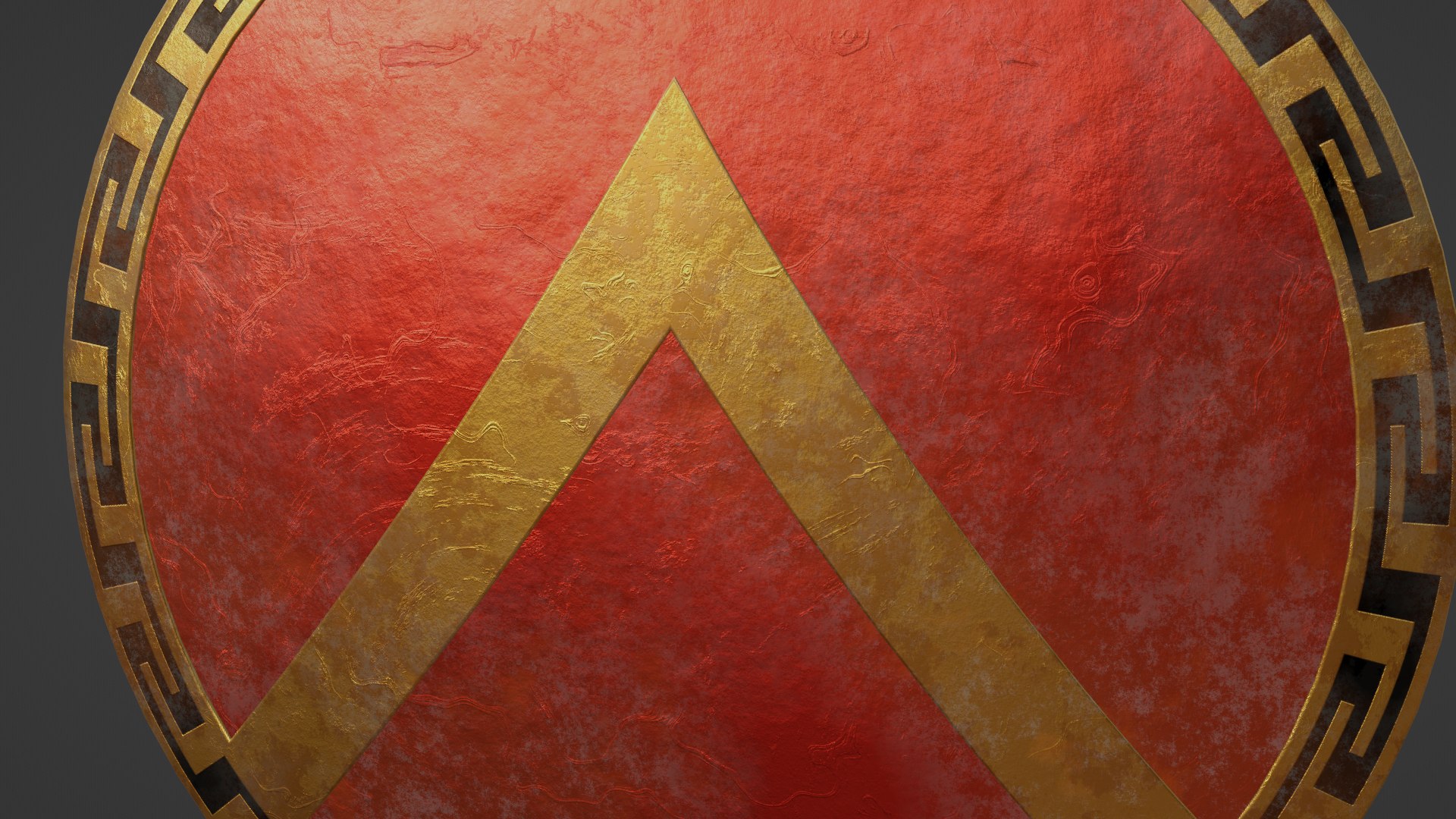 Ancient Greek City State Shield - Sparta 3D Model - TurboSquid 2117025