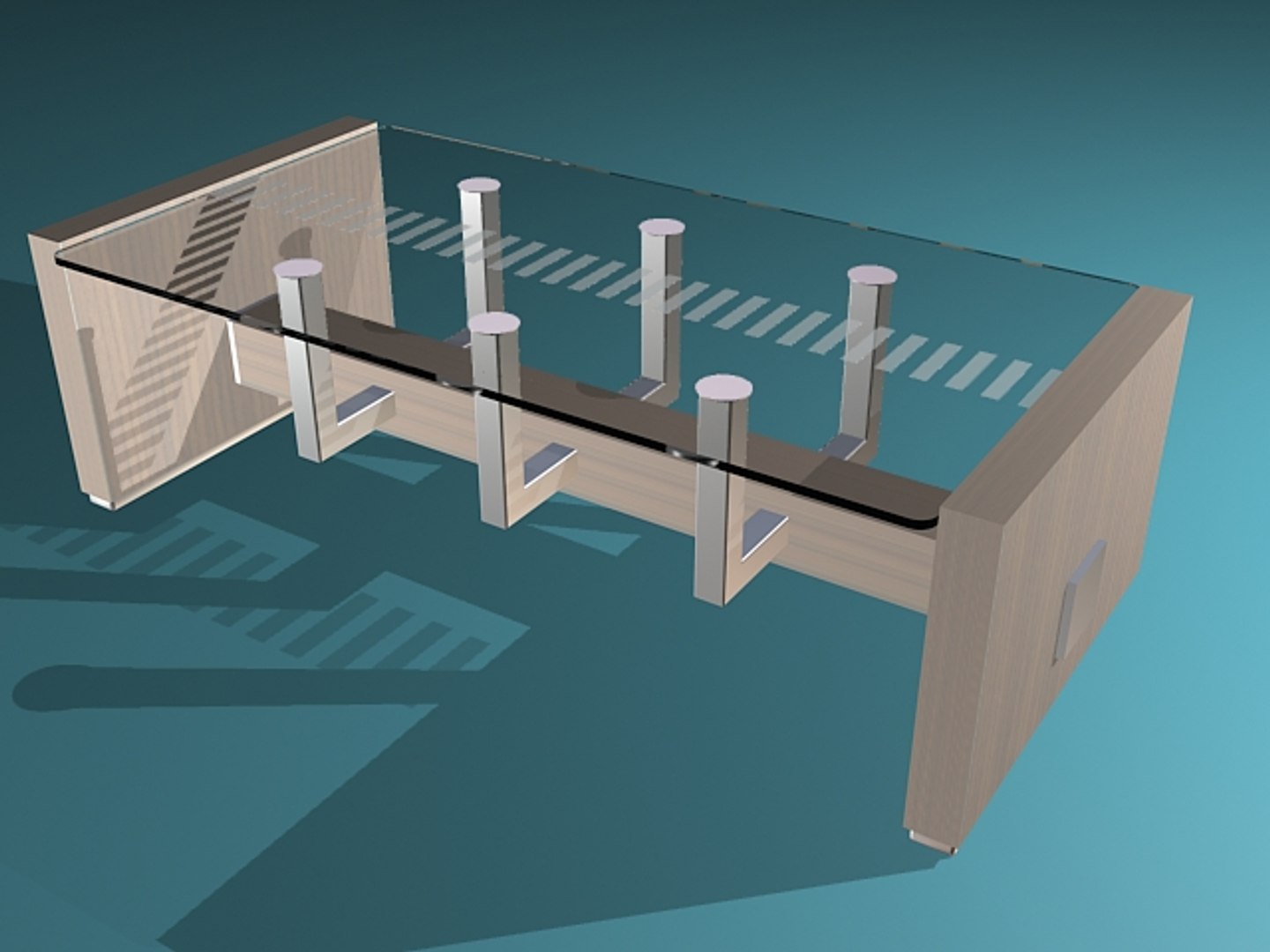 3d model table