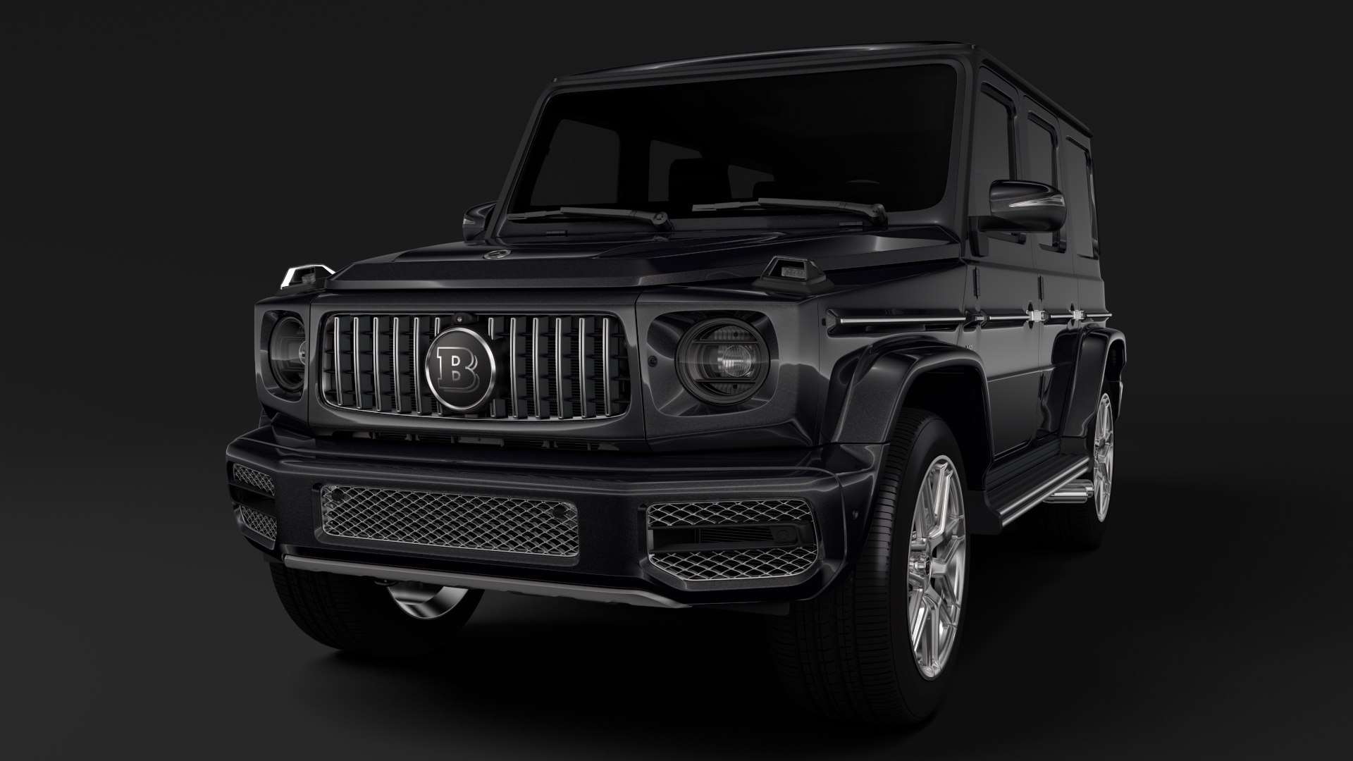 Brabus G 65 W464 3D Model - TurboSquid 1312781