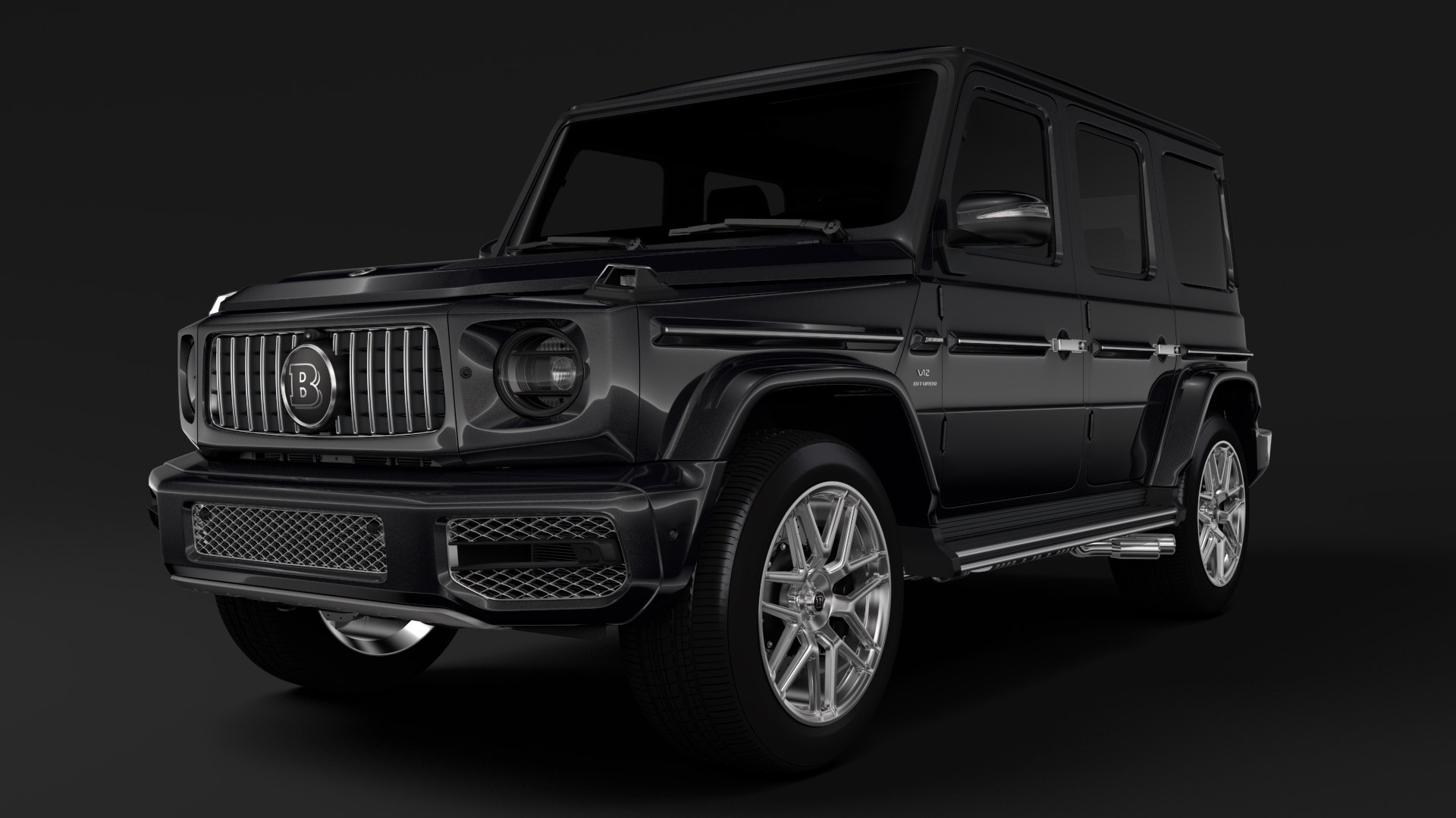 Brabus G 65 W464 3D Model - TurboSquid 1312781