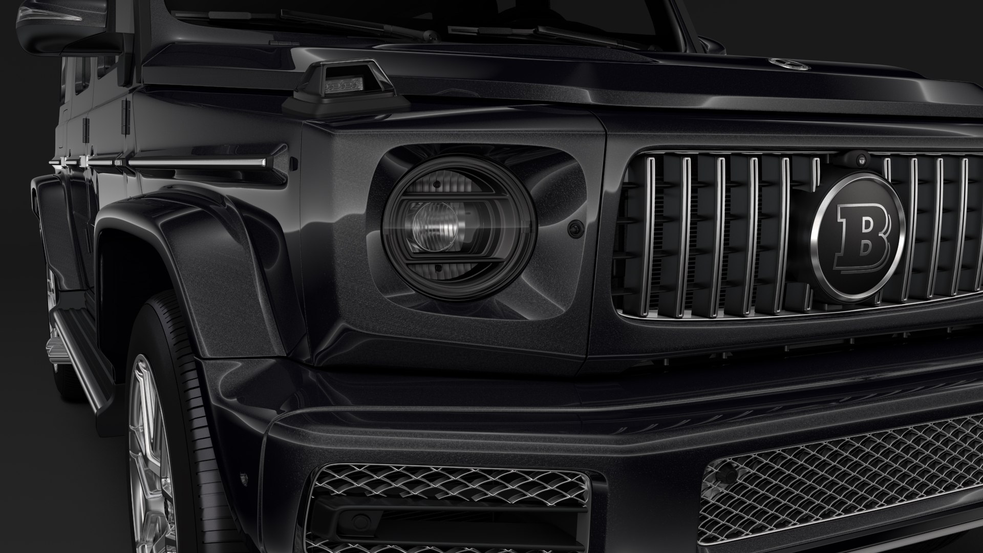 Brabus G 65 W464 3D Model - TurboSquid 1312781