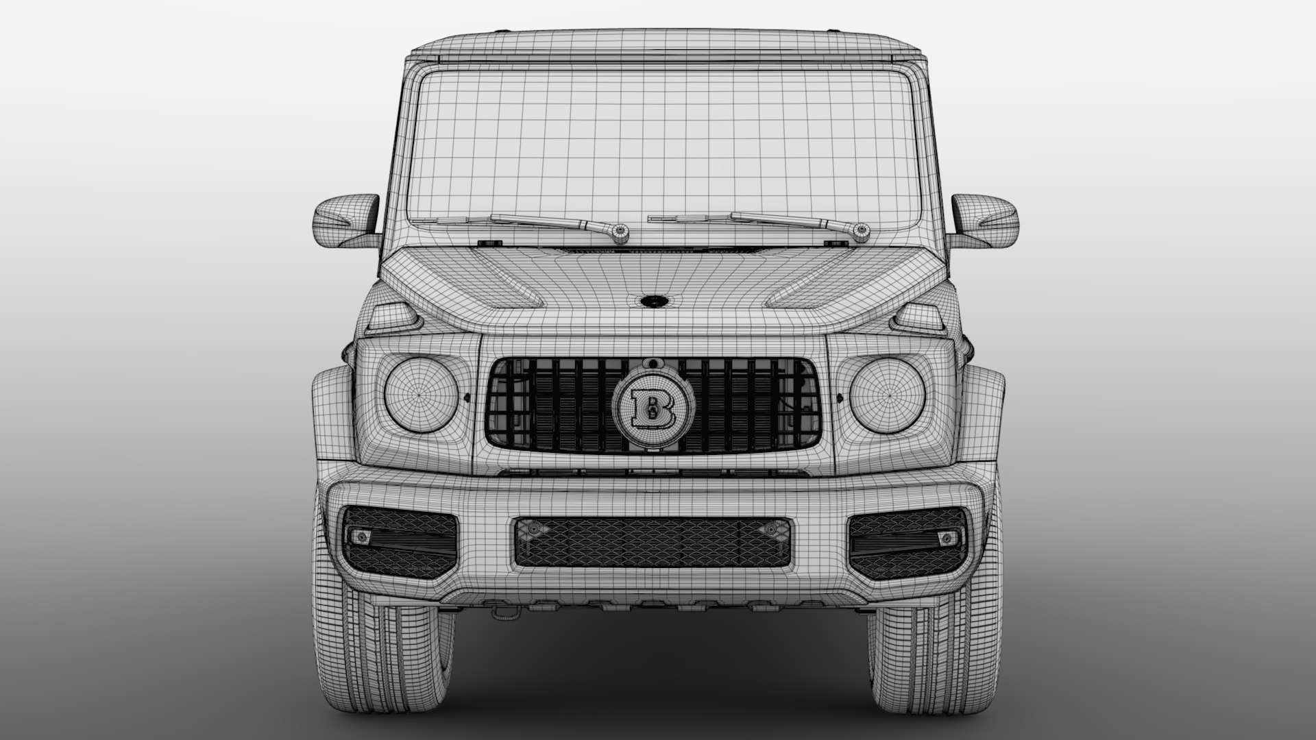 Brabus G 65 W464 3D Model - TurboSquid 1312781