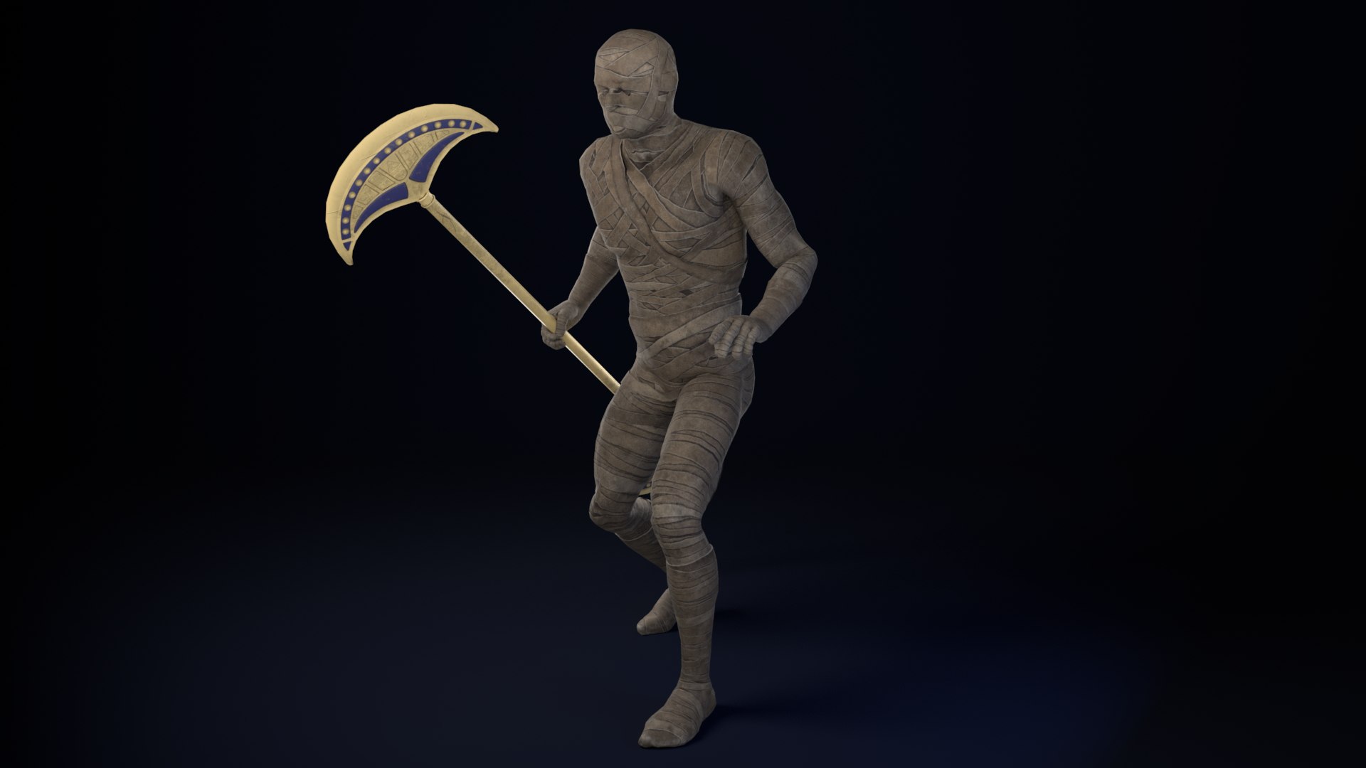 Mummy 3D Model - TurboSquid 2250010