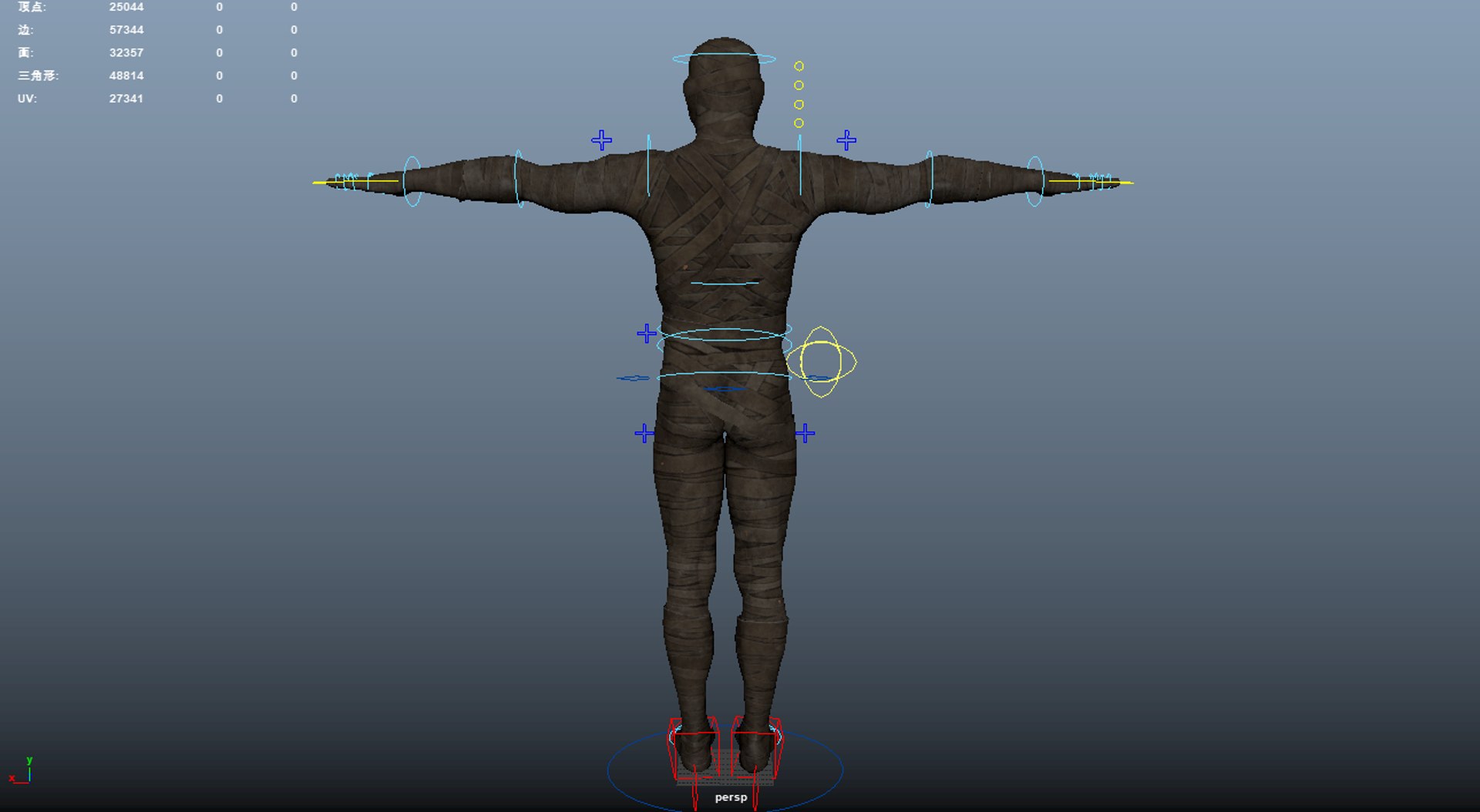 Mummy 3D Model - TurboSquid 2250010