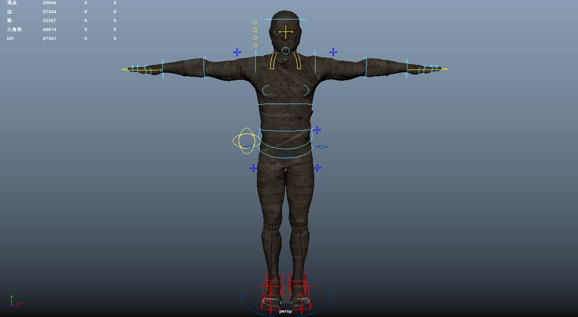 Mummy 3D Model - TurboSquid 2250010