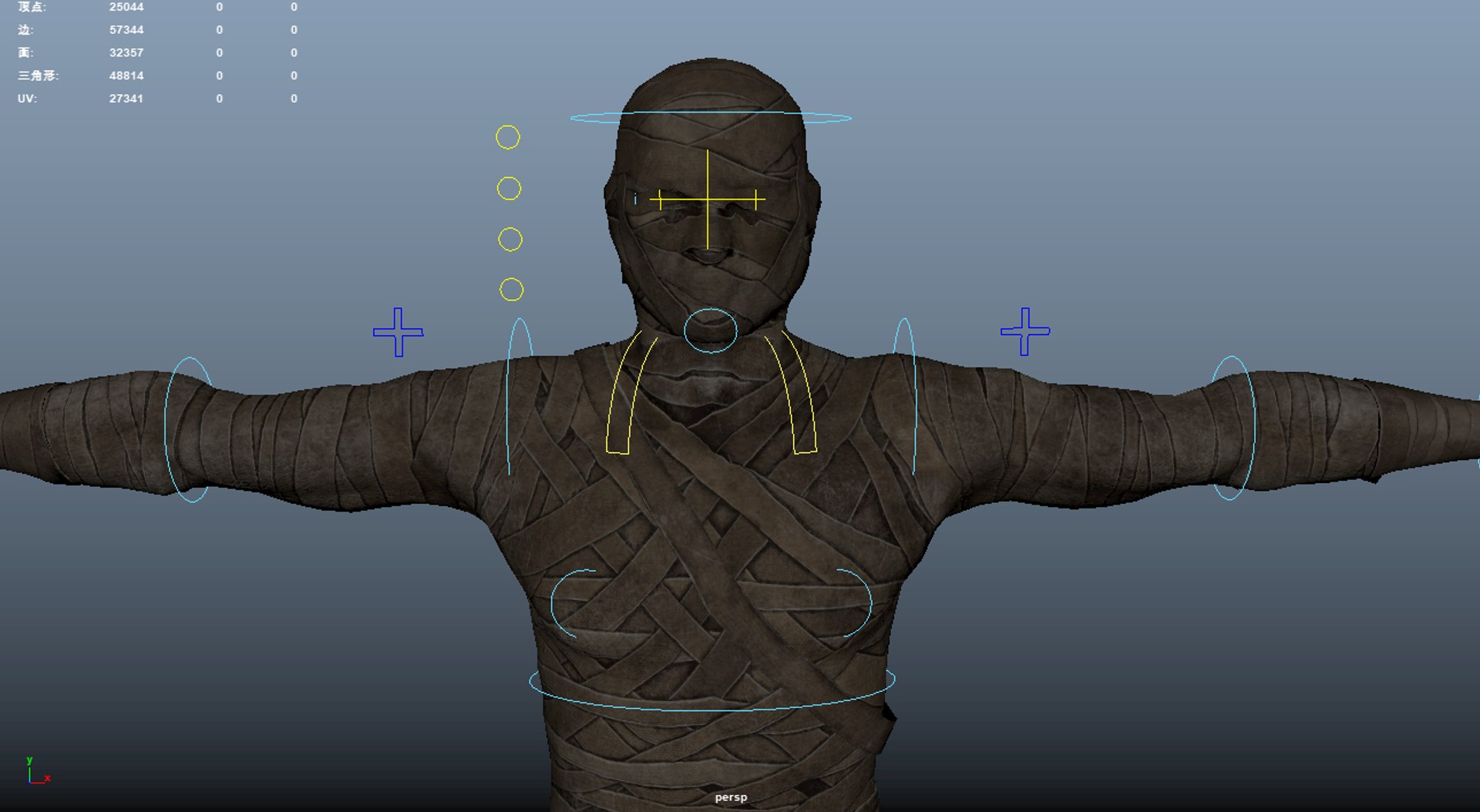 Mummy 3D Model - TurboSquid 2250010